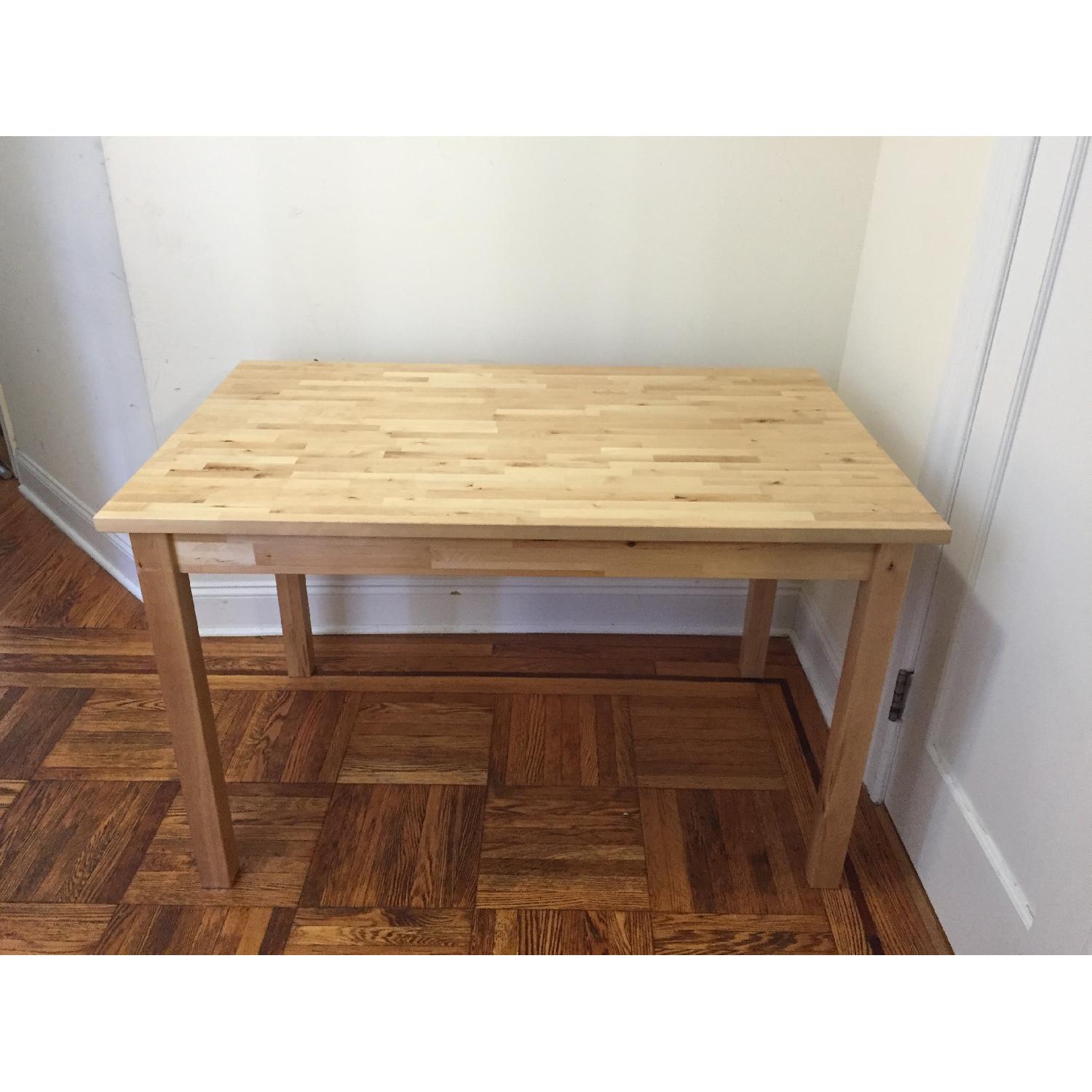Ikea Lerhamn Dining Table - AptDeco