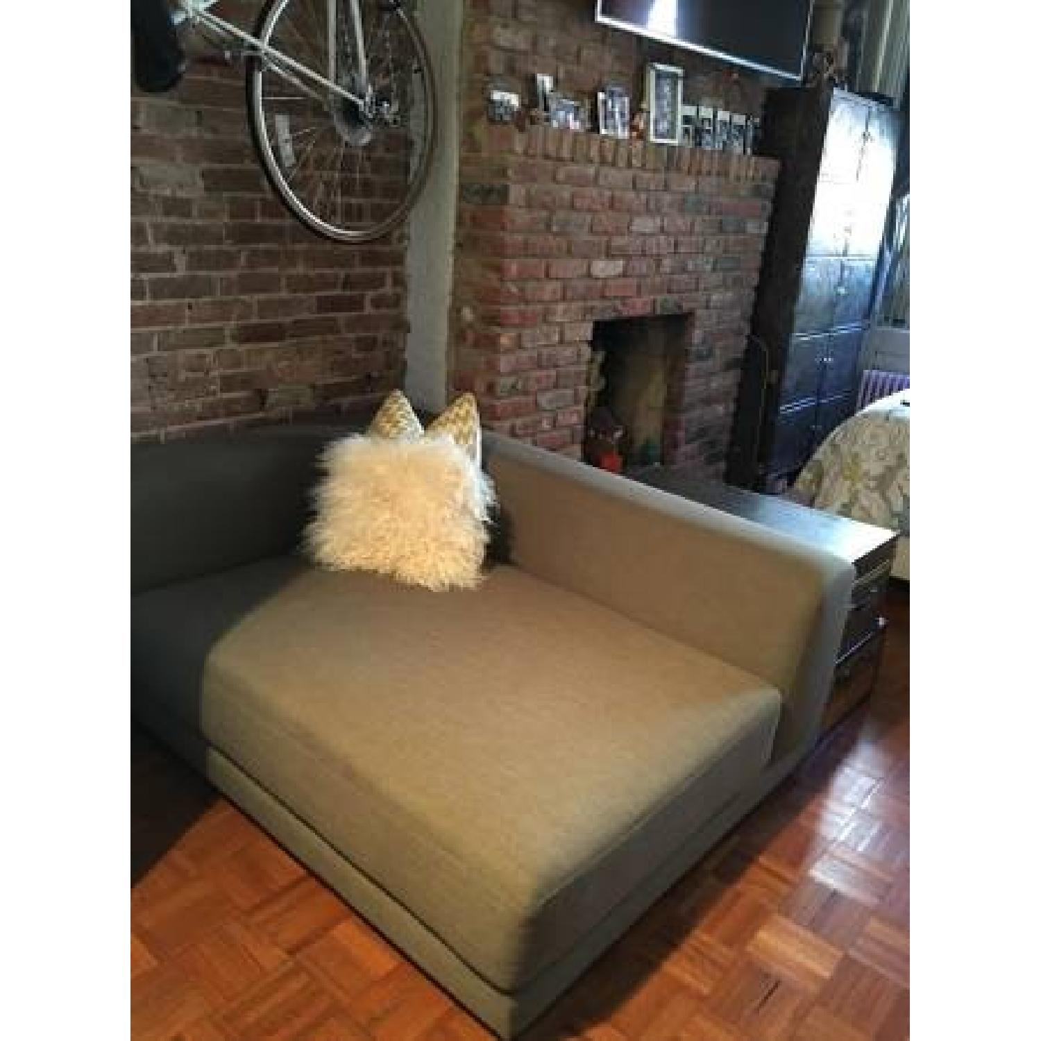 CB2 Uno Left Arm Sofa - AptDeco