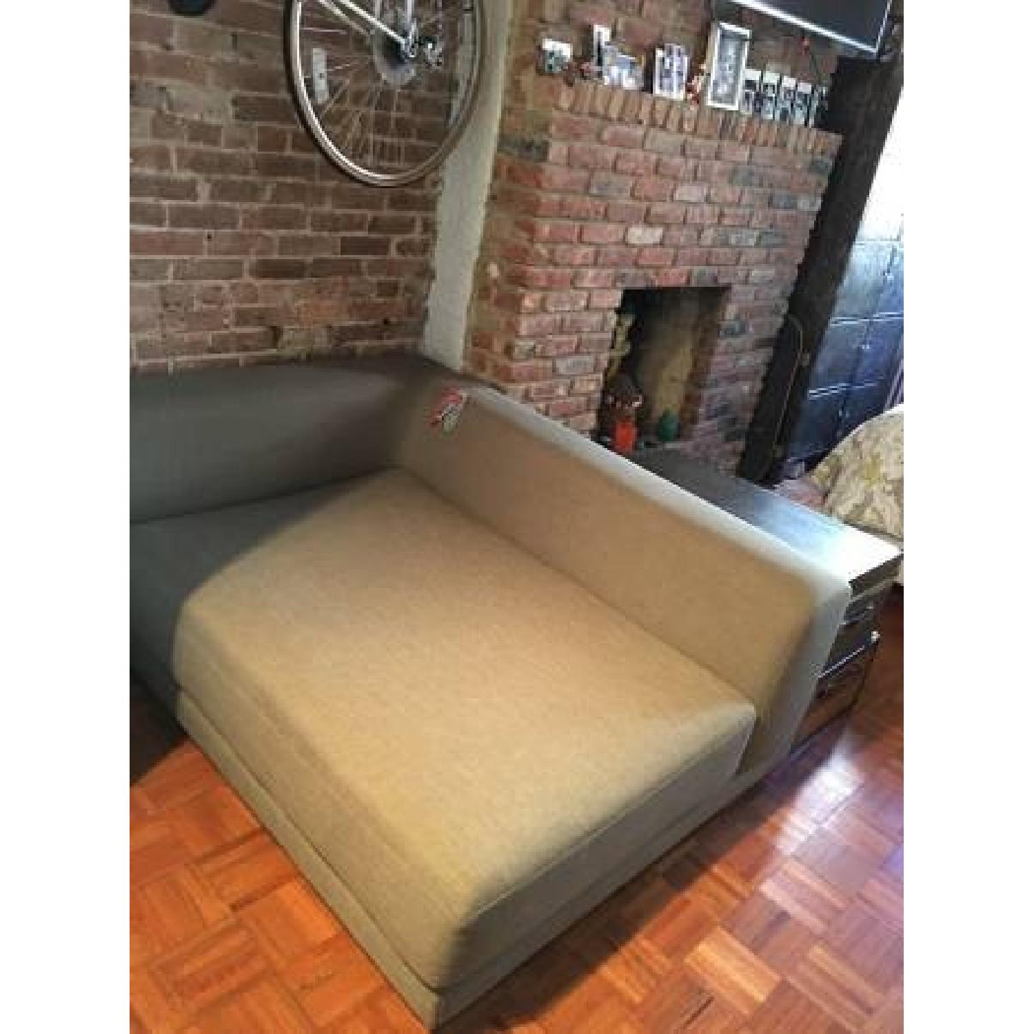 CB2 Uno Left Arm Sofa - AptDeco