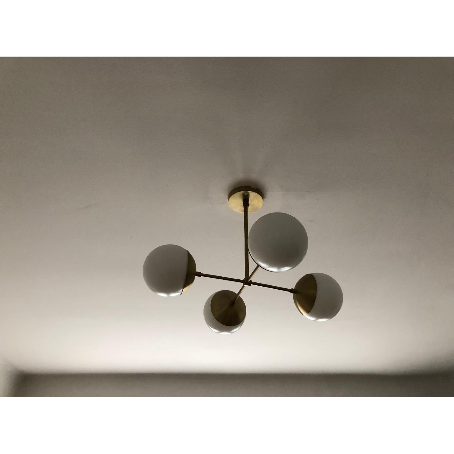 West Elm Cedar & Moss Lighting Fixture - AptDeco