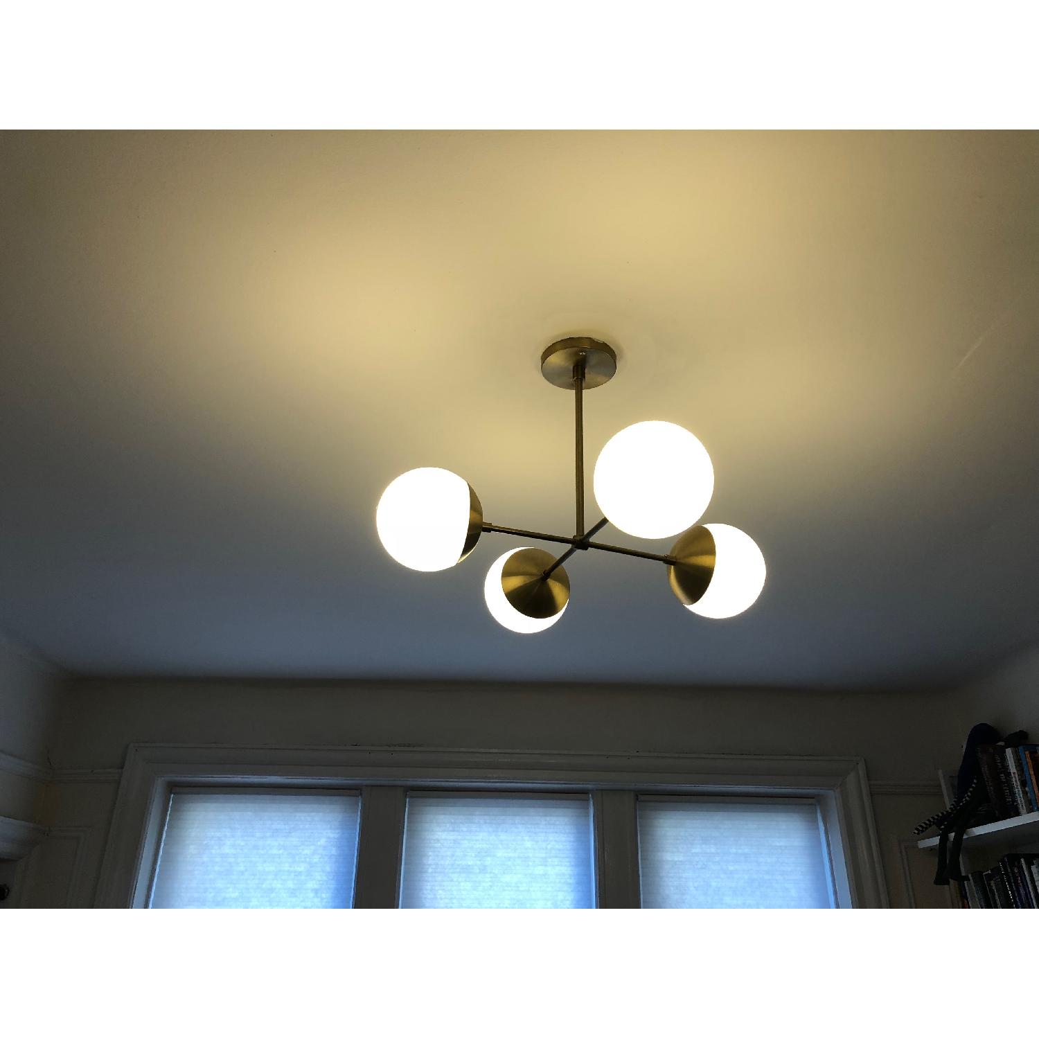 West Elm Cedar & Moss Lighting Fixture - AptDeco