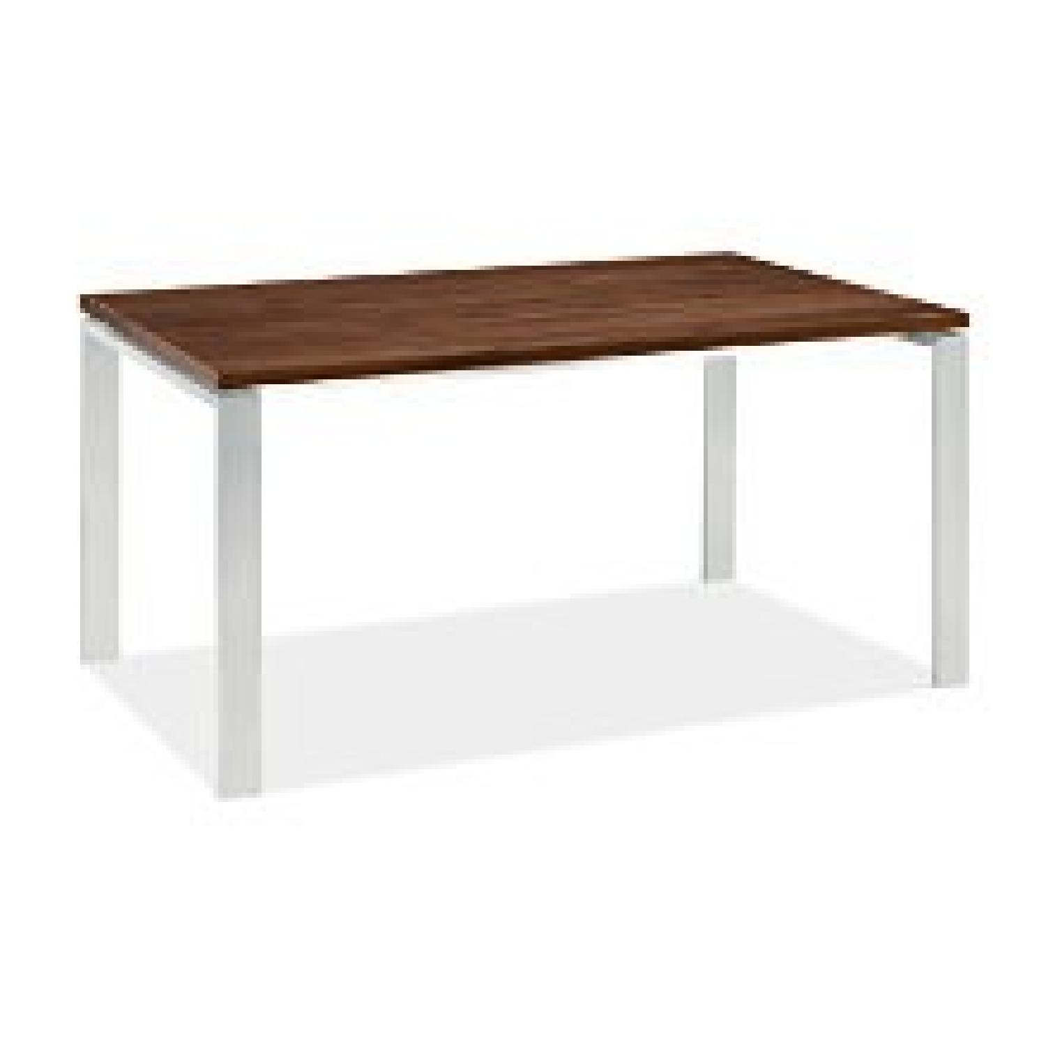 Room & Board Table in Stainless Steel - AptDeco