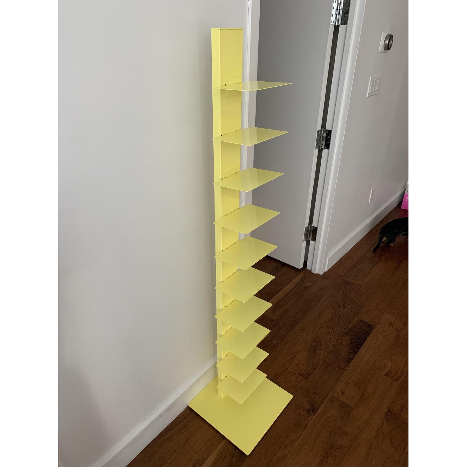 CB2 Array Bookcase in Yellow - AptDeco