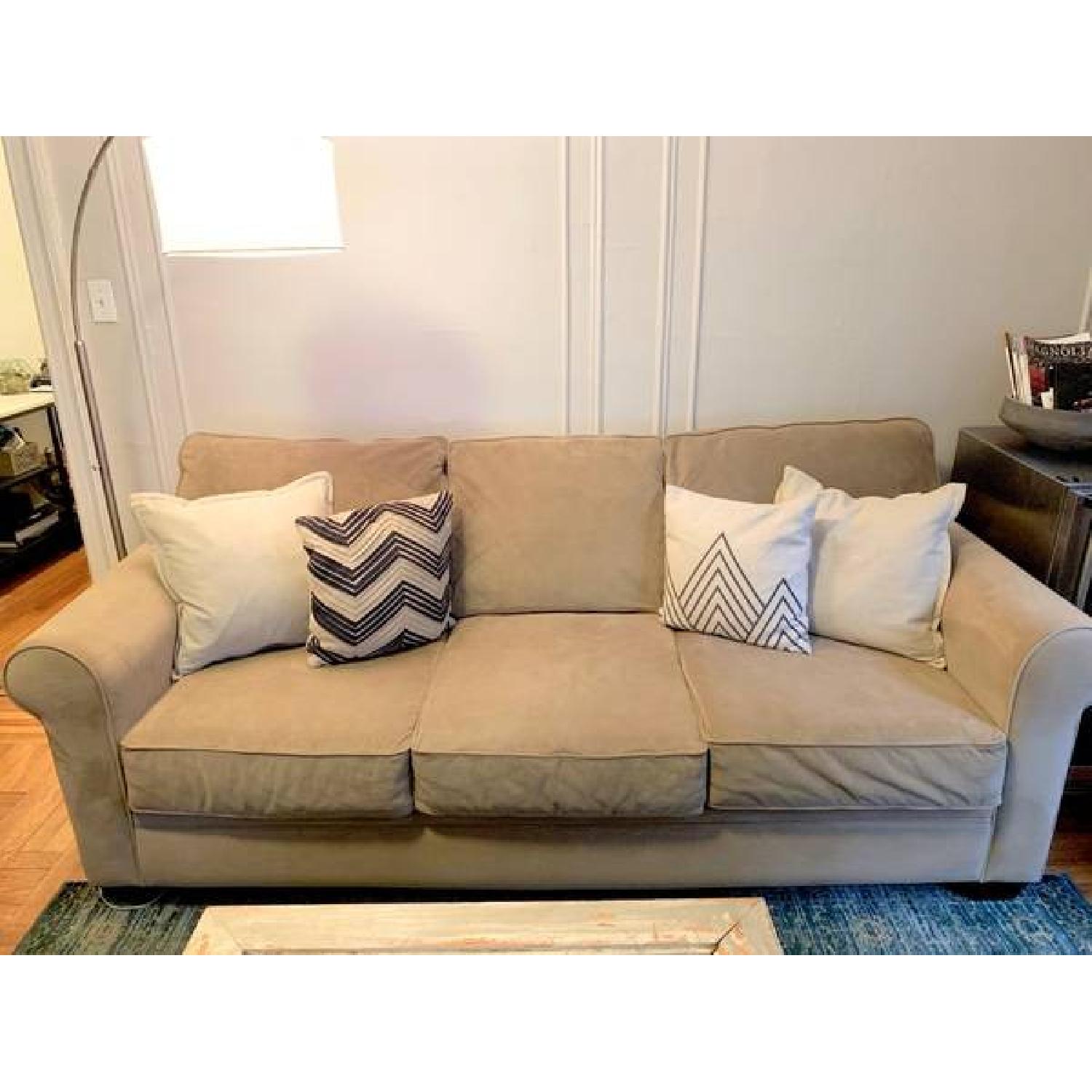 Macy's Lidia Sofa & Arm Chair - AptDeco