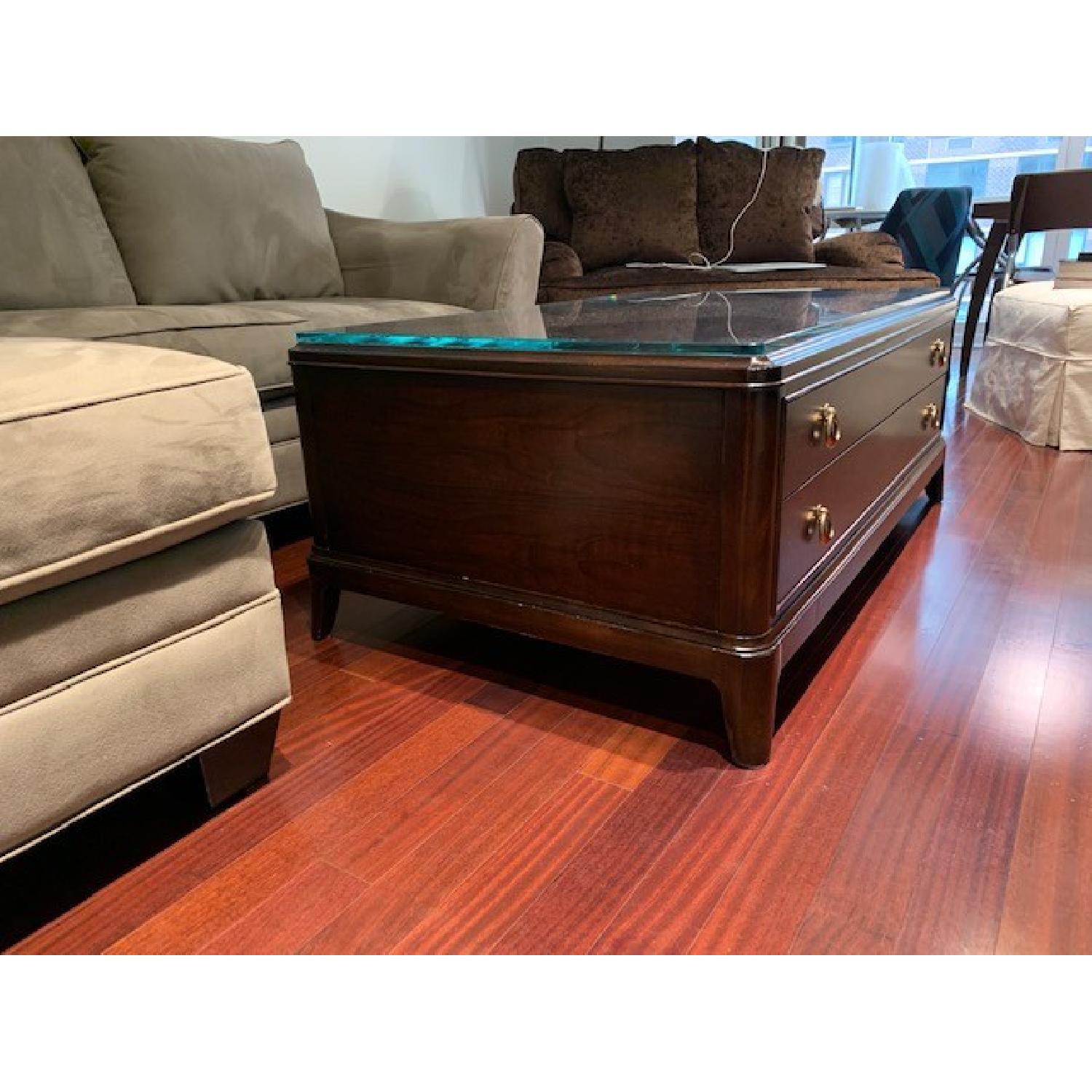 Thomasville Coffee Table w/ Storage - AptDeco