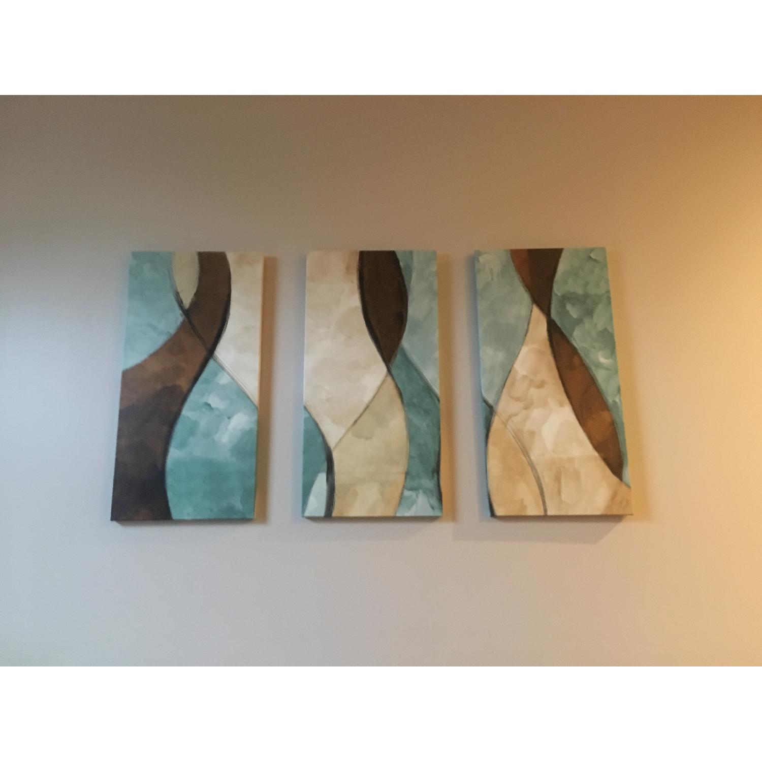 3-Piece Wall Panel Art - AptDeco