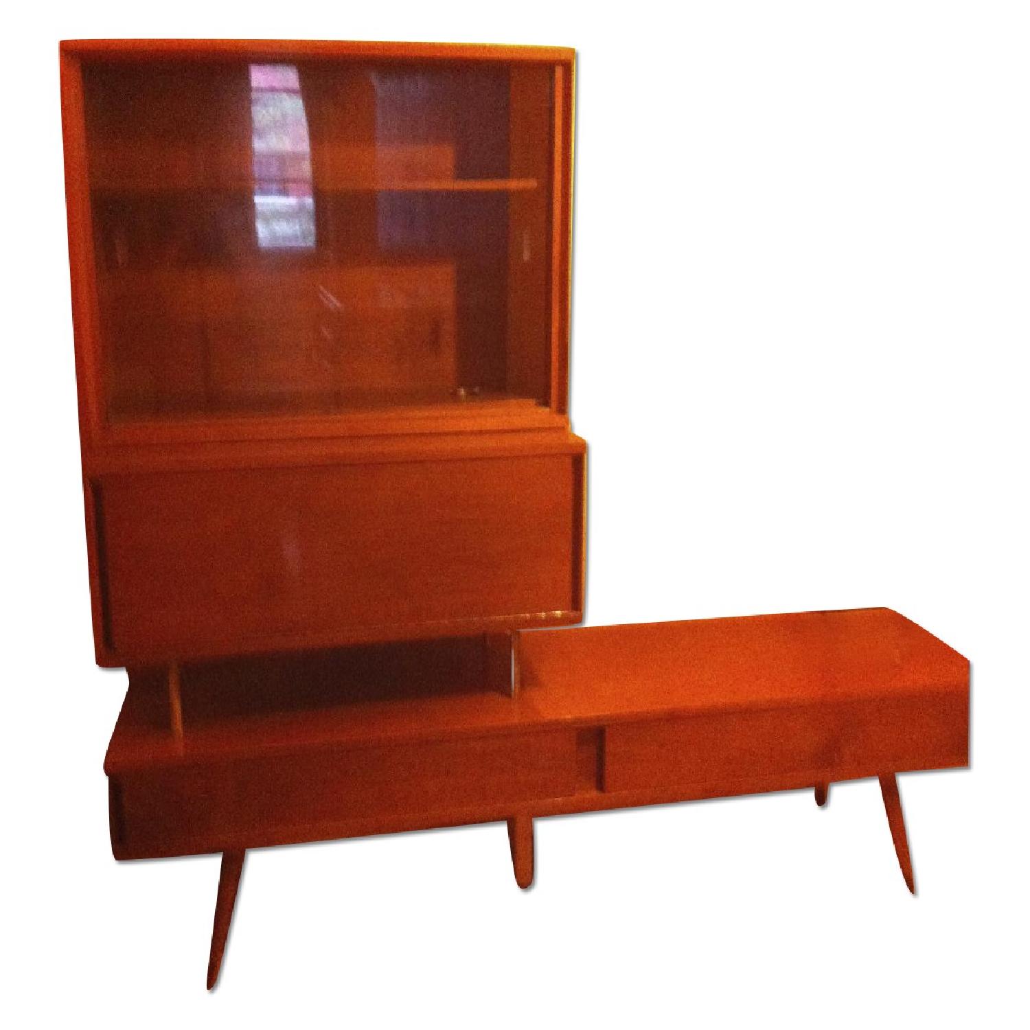 1950's Vintage Wall Unit - AptDeco