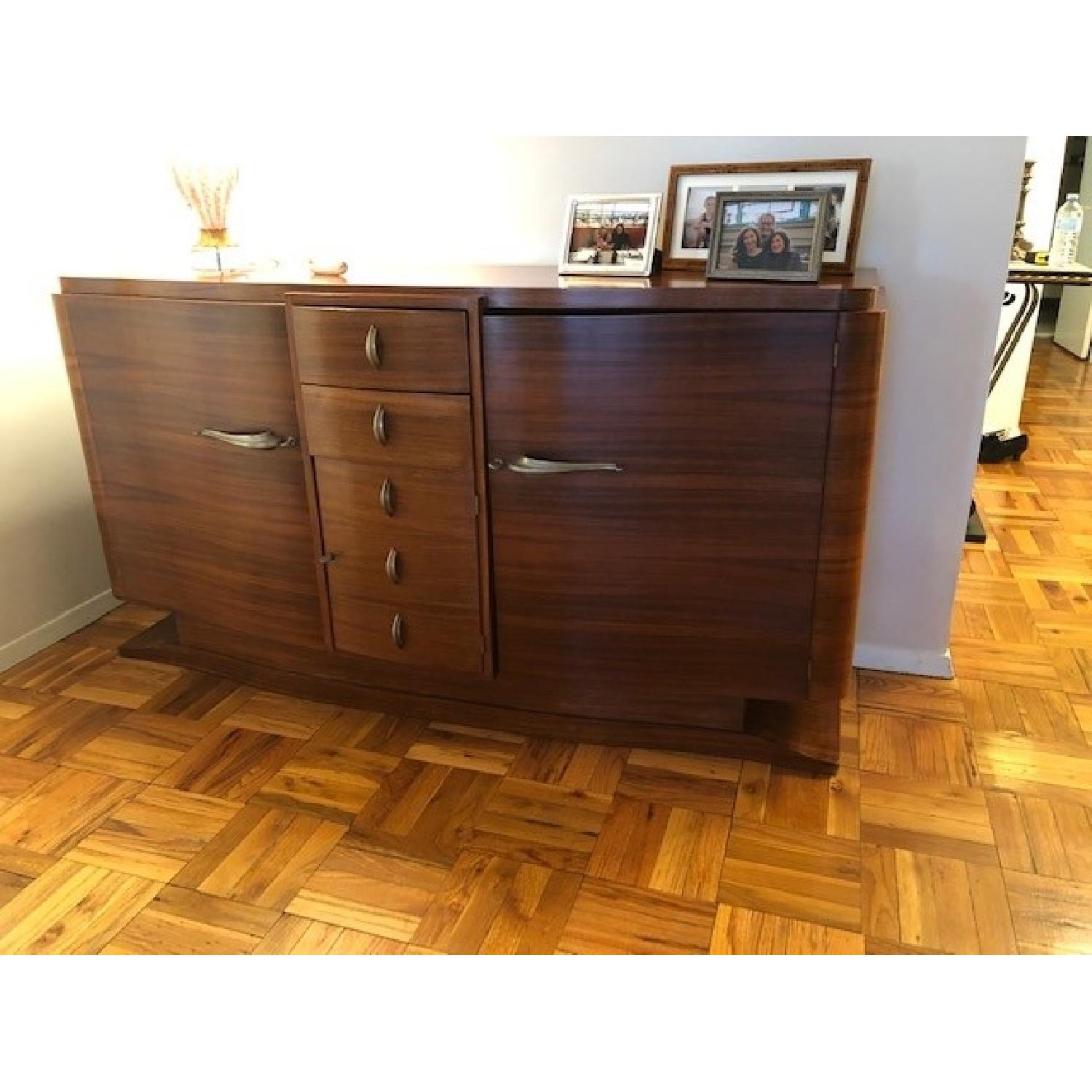 Vintage 1930's Mahogany Sideboard - AptDeco