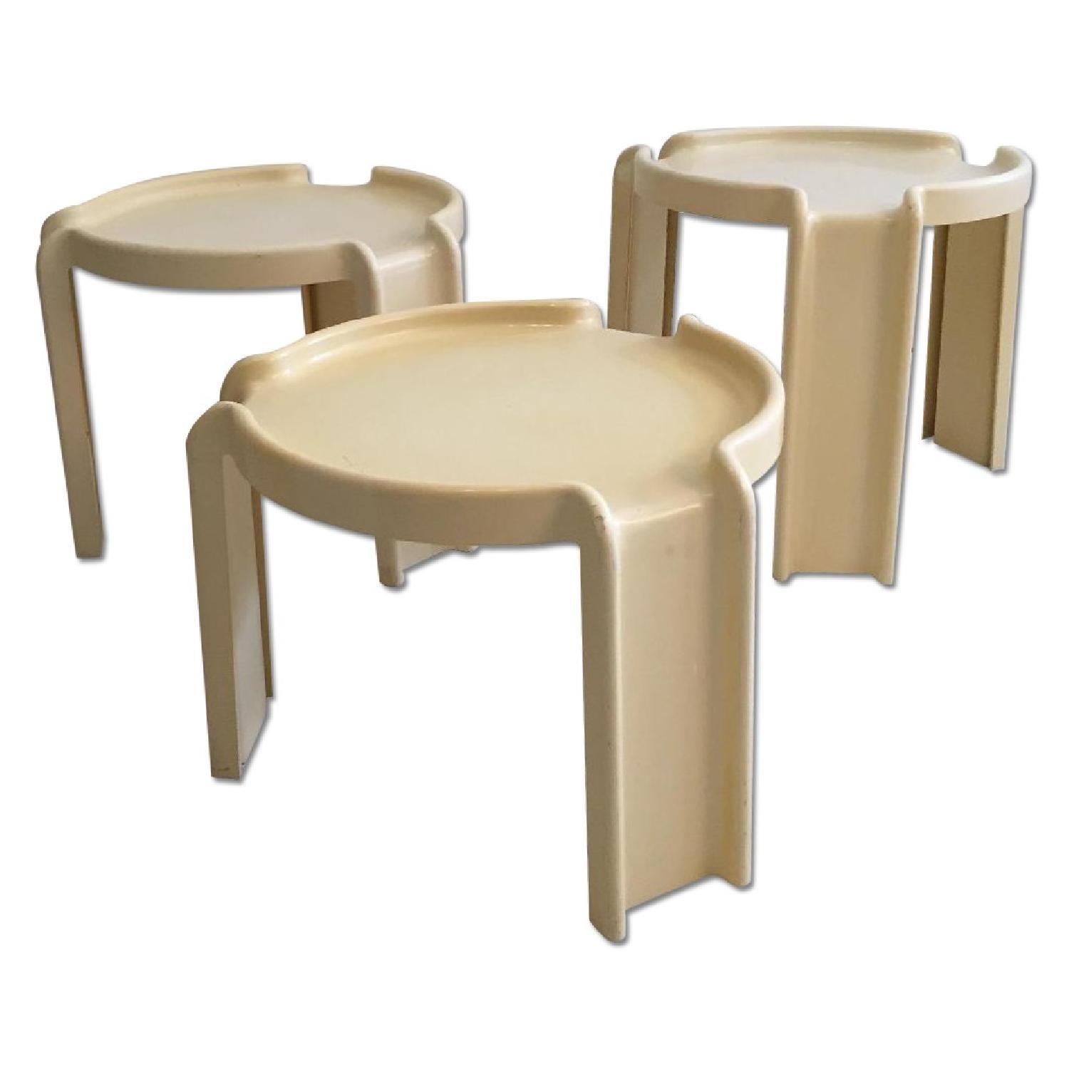 Kartell Early Production Stacking Side Tables - AptDeco