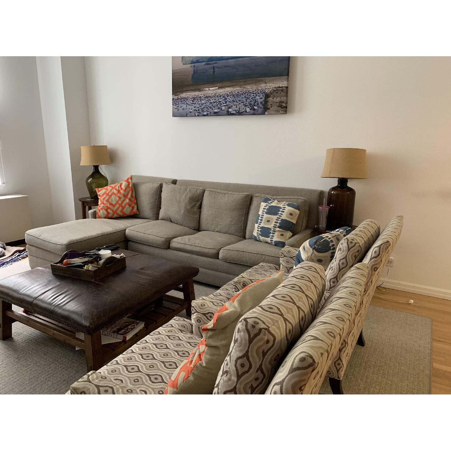 Vanguard Furniture Sleeper Sectional Sofa - AptDeco