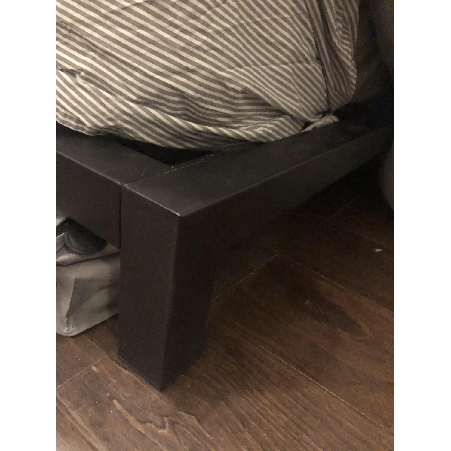 CB2 Alpine Gunmetal Queen Bed - AptDeco