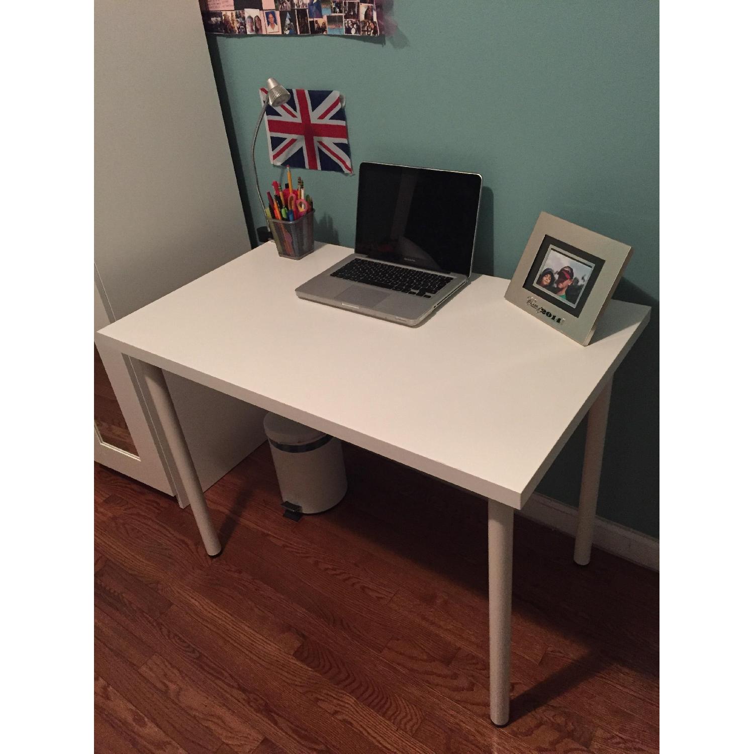 Ikea White Desk - AptDeco