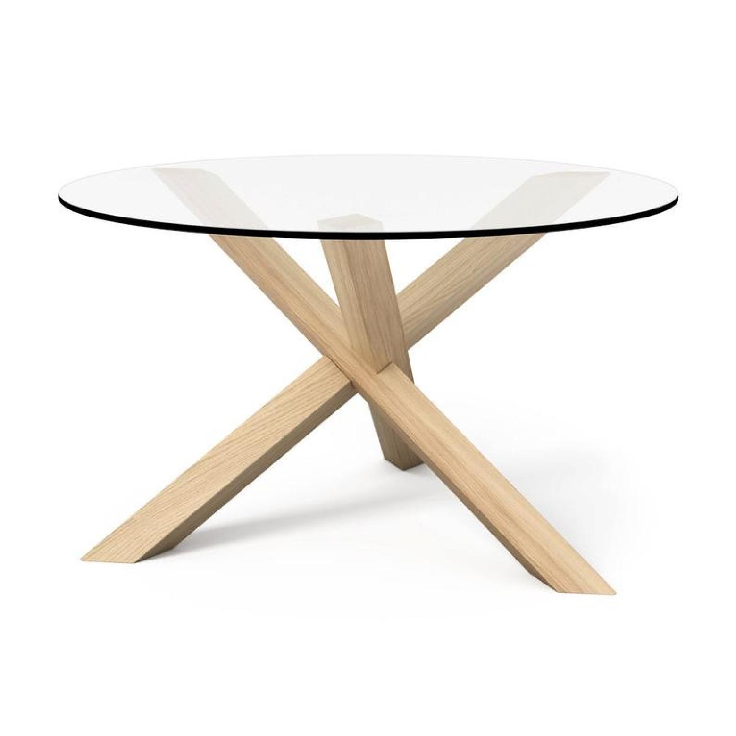 Pratrik 1x3 Round Table - AptDeco