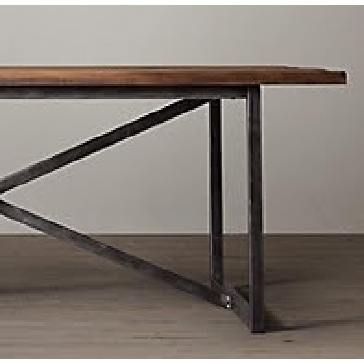 Restoration Hardware Salvaged Boatwood Rectangular Table - AptDeco