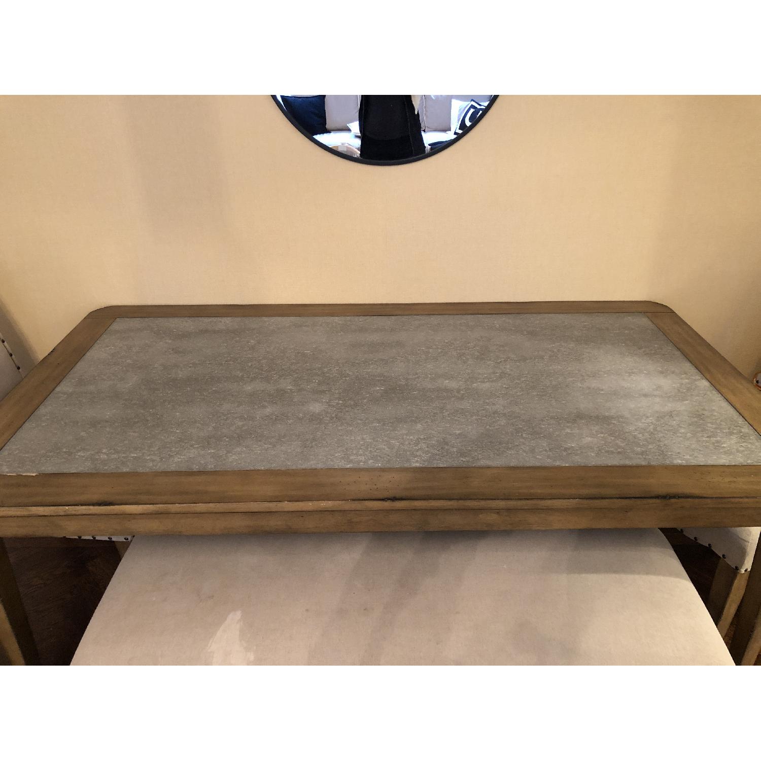 Lark Manor Amity Farmhouse Dining Table - AptDeco