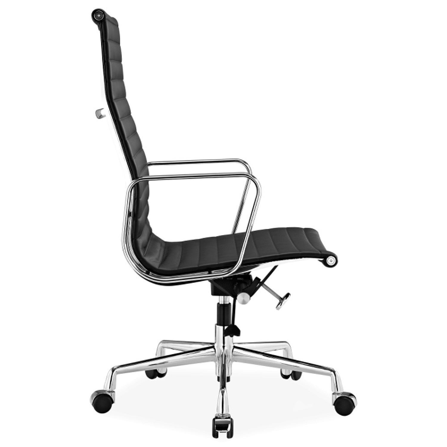 Eames Executive Office Chair Replica in Black - AptDeco