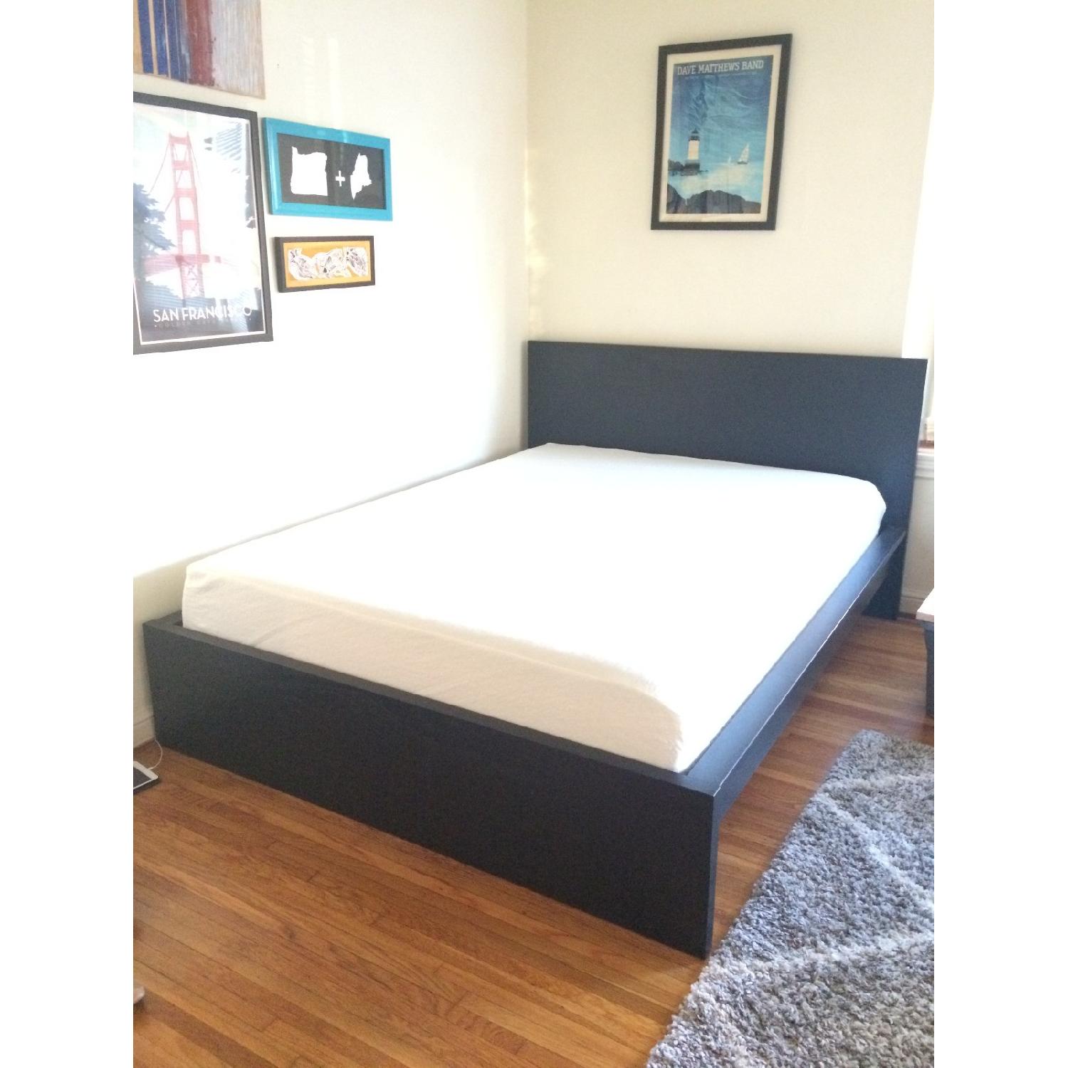 Ikea Malm Full Size High Bed Frame - AptDeco