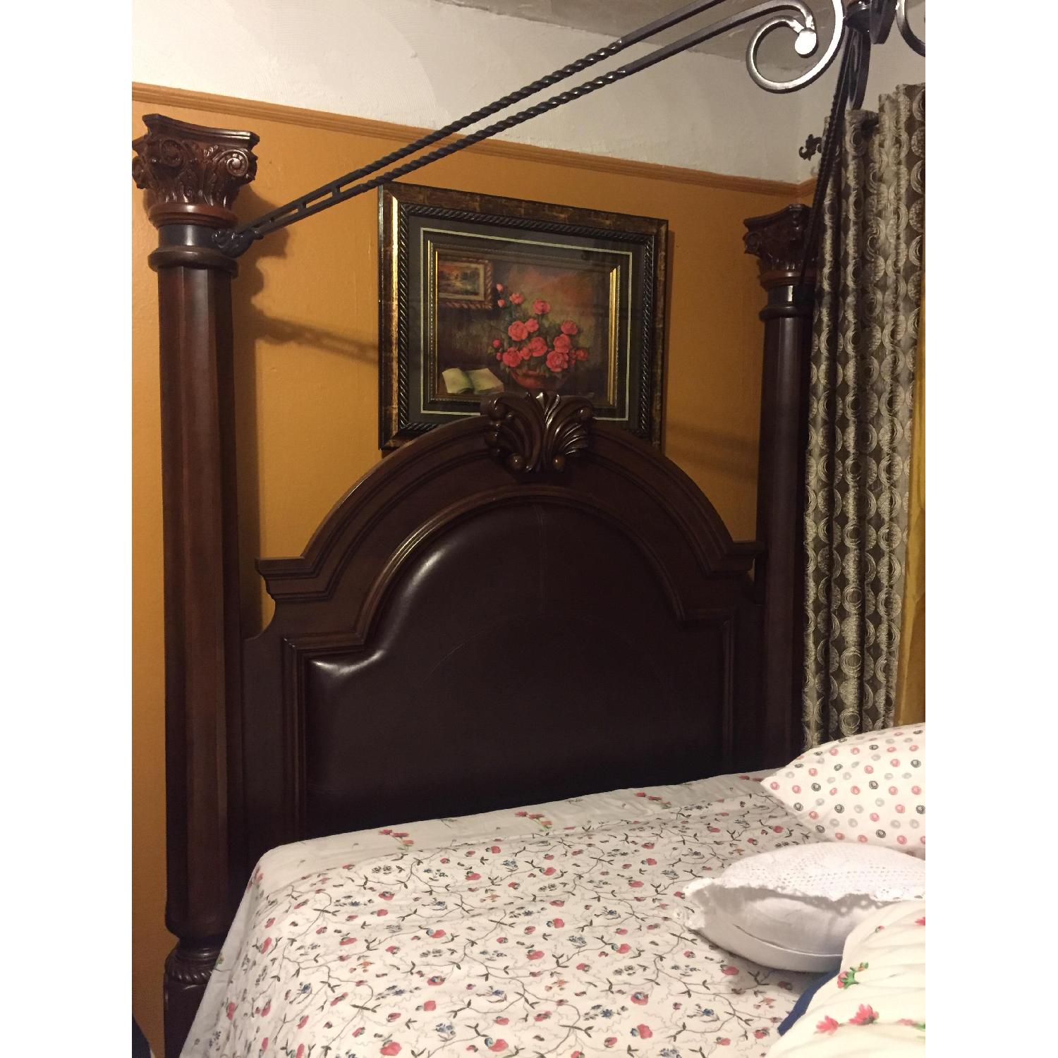 Roman Empire Queen Size Bed Frame - AptDeco