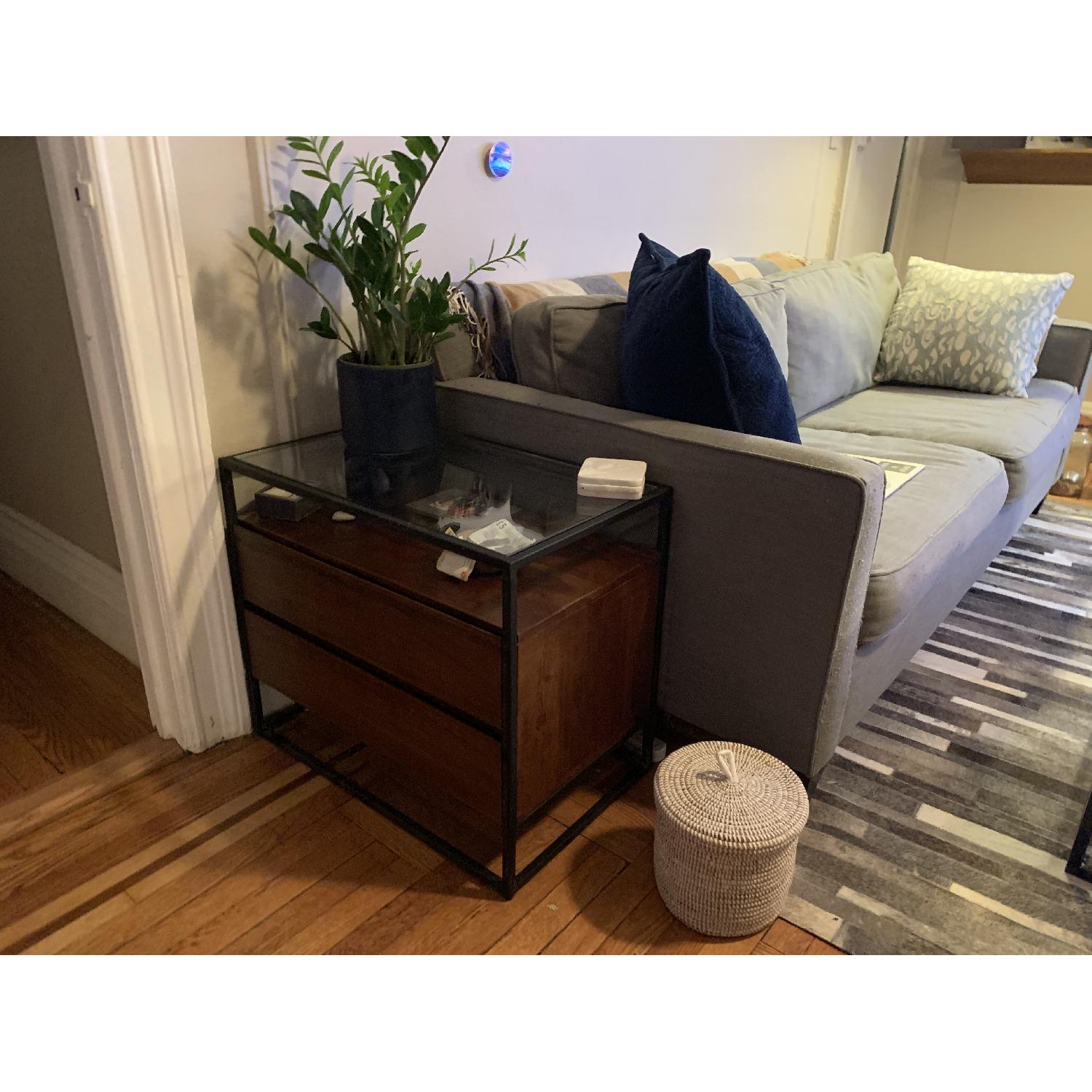 CB2 Side Table/Nightstand - AptDeco