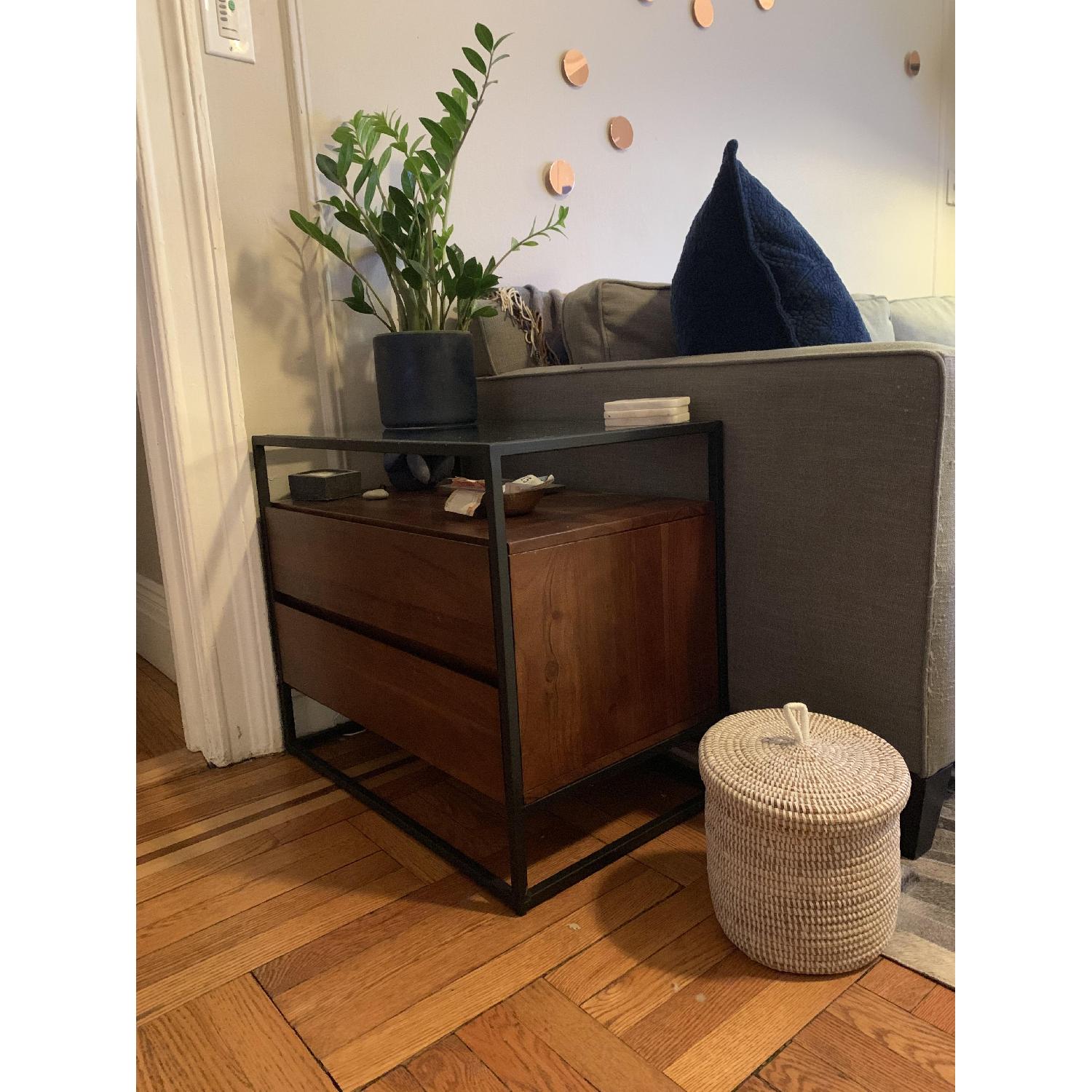 CB2 Side Table/Nightstand - AptDeco