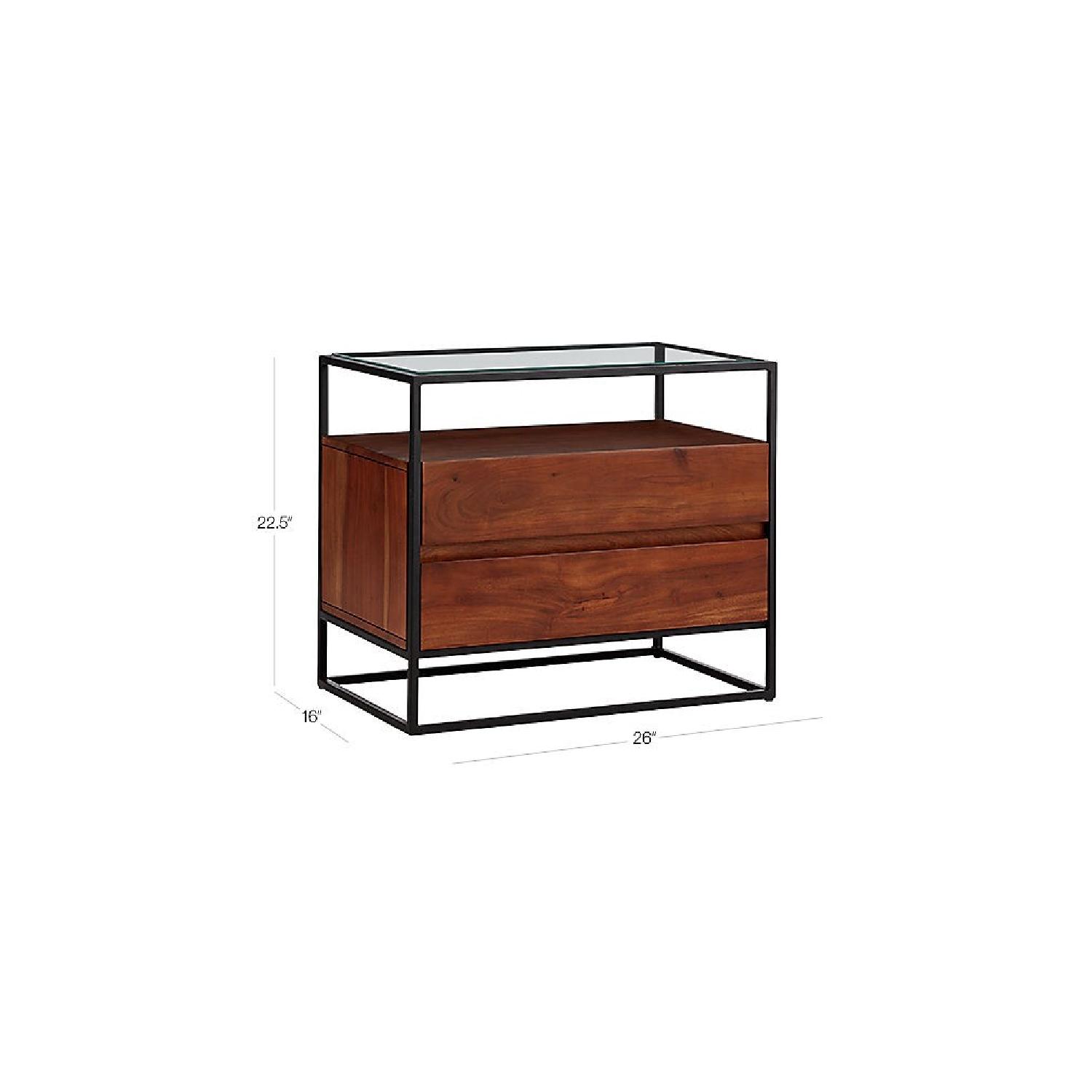 CB2 Side Table/Nightstand - AptDeco