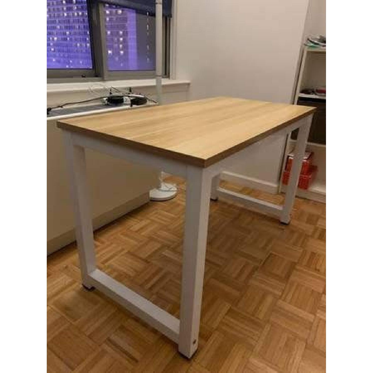 Tribesigns Computer Desk in Light Walnut - AptDeco