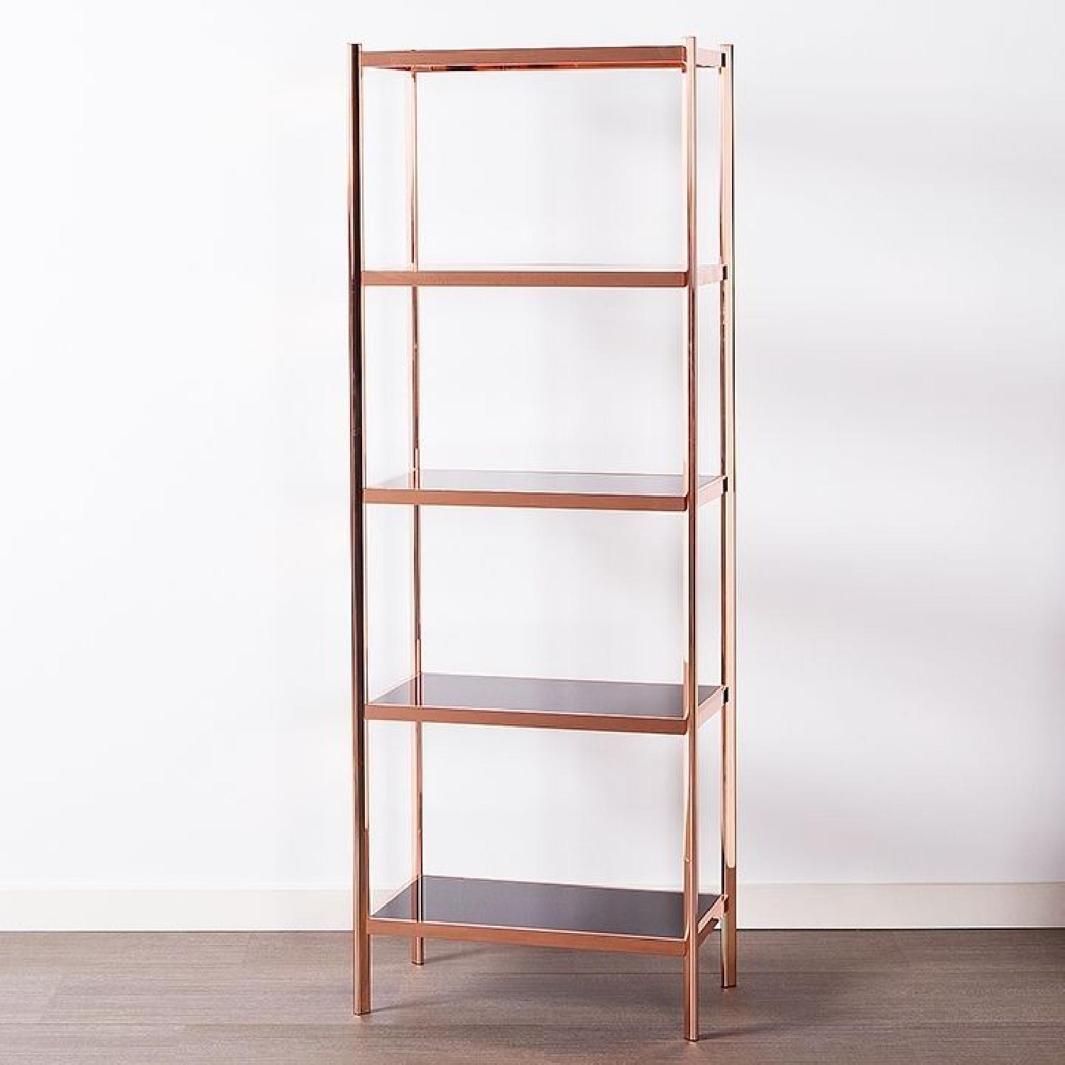 Copper 5 Tier Shelving Unit - AptDeco