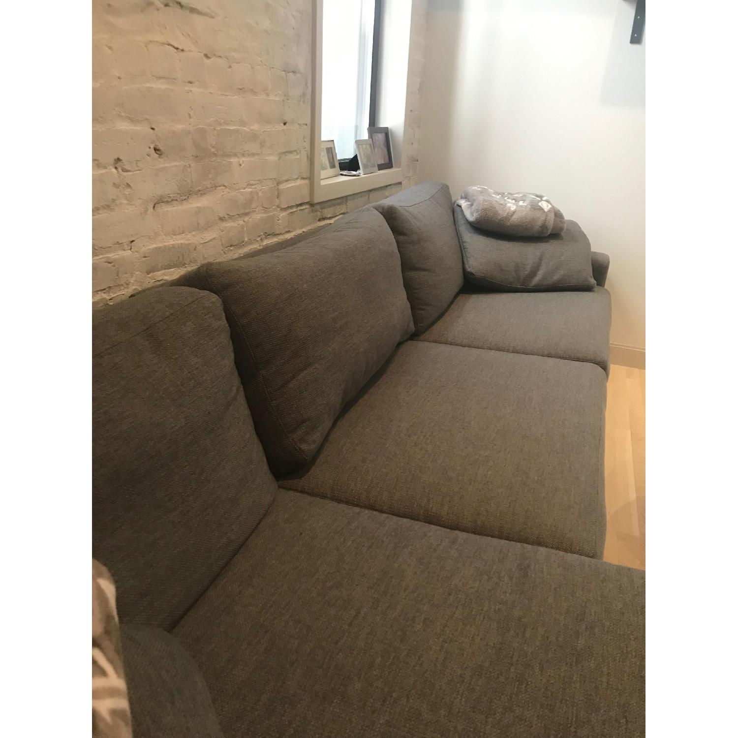 Article Nova Gray Chaise Sectional Sofa - AptDeco