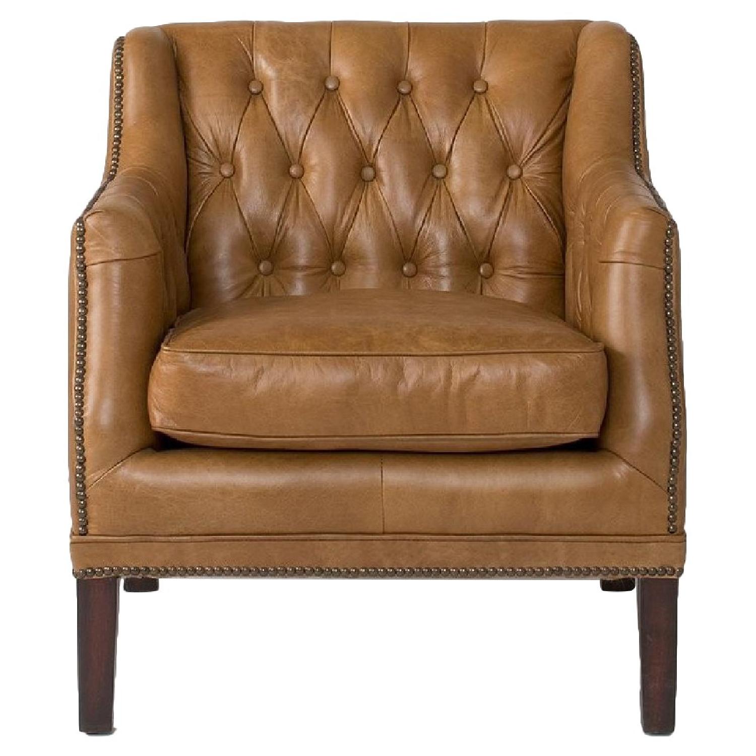 Schoolhouse Electric Equestrian Chairs in Columbian Brown - AptDeco