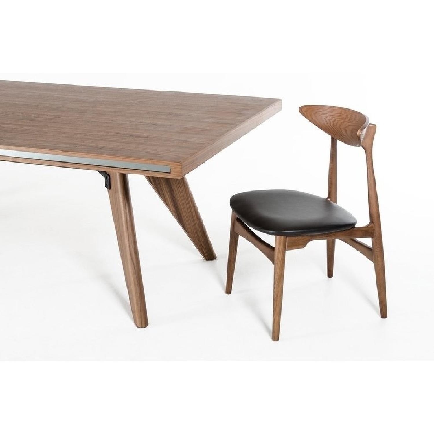 VIG Furniture Wood Dining Table w/ 1 Bench - AptDeco