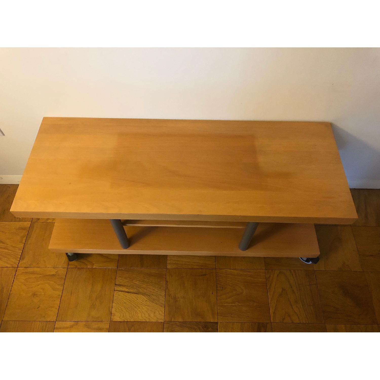 Ikea TV Stand W Wheels AptDeco Ikea TV Stand W Wheels AptDeco