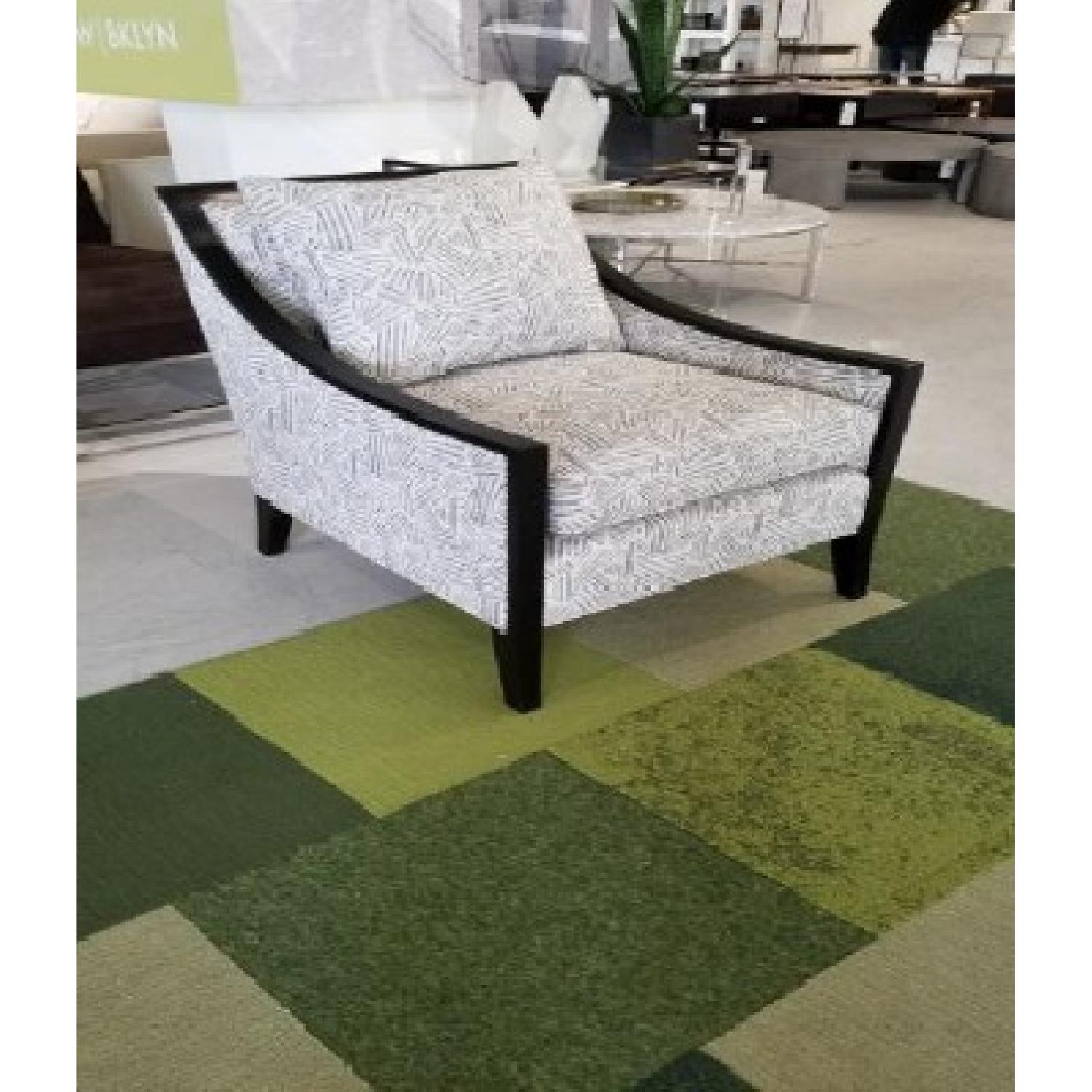 Mitchell Gold + Bob Williams Ariana Chair in Korby-Pewter - AptDeco