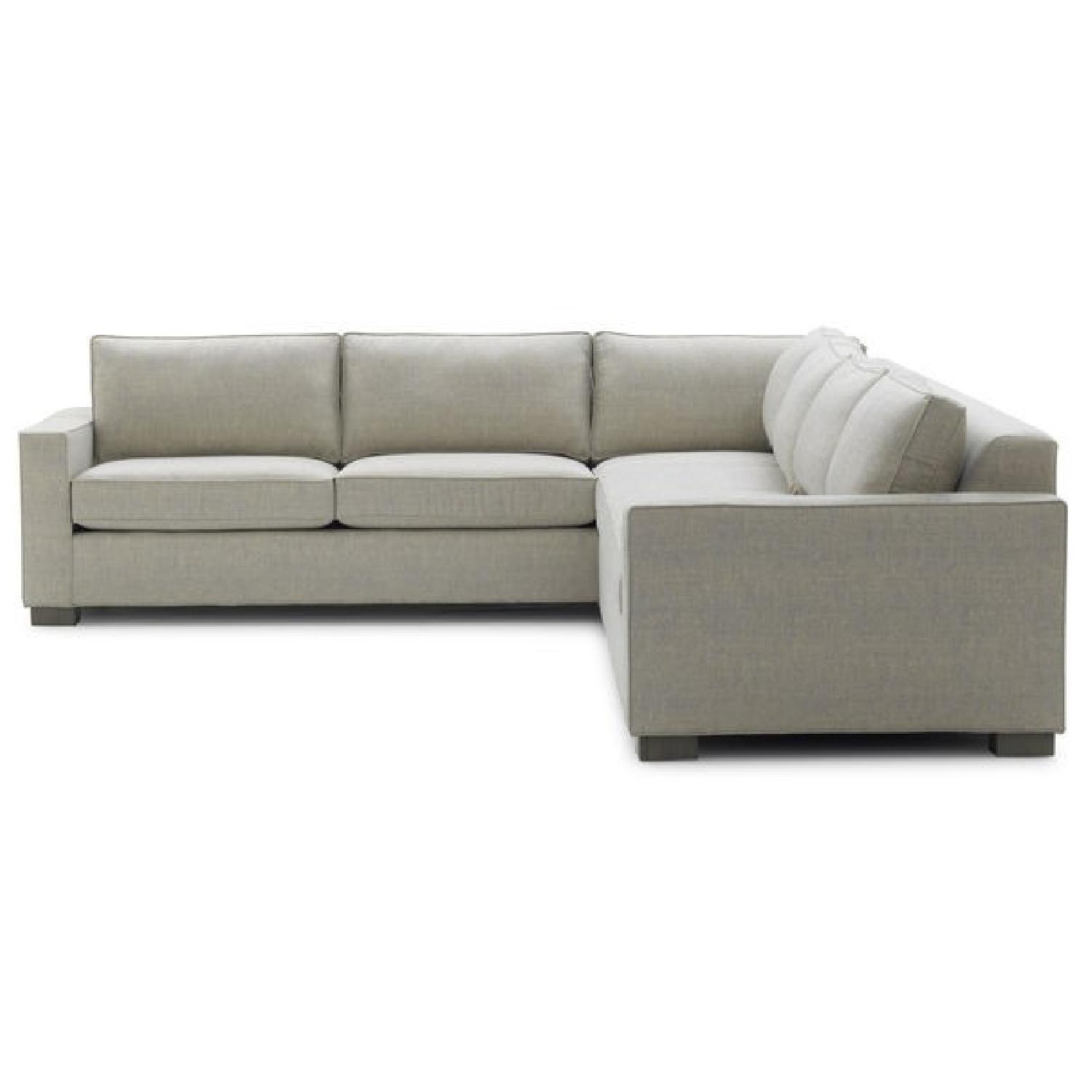 Mitchell Gold + Bob William Carson 2 Piece Sectional Sofa - AptDeco
