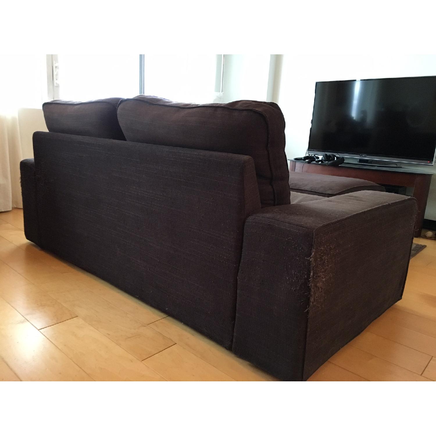 Ikea Kivik 2 Seat Sofa & Ottoman - AptDeco
