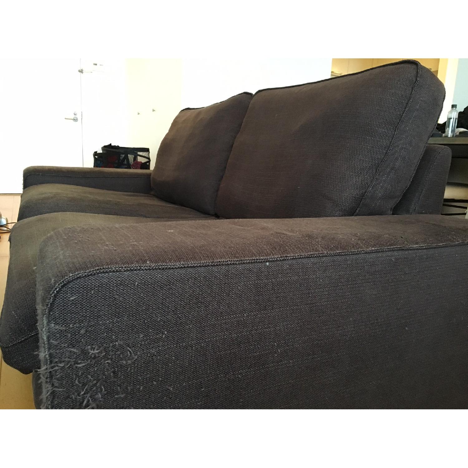 Ikea Kivik 2 Seat Sofa & Ottoman - AptDeco