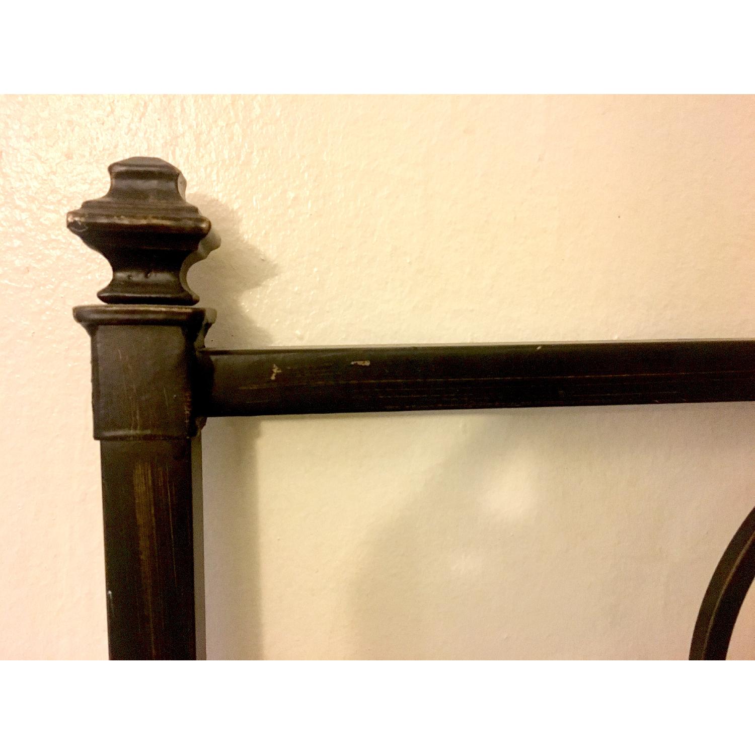Pier 1 Queen Size Iron Filigree Headboard - AptDeco
