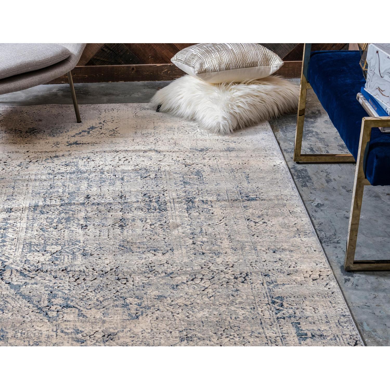 Grey Villa Area Rug - AptDeco