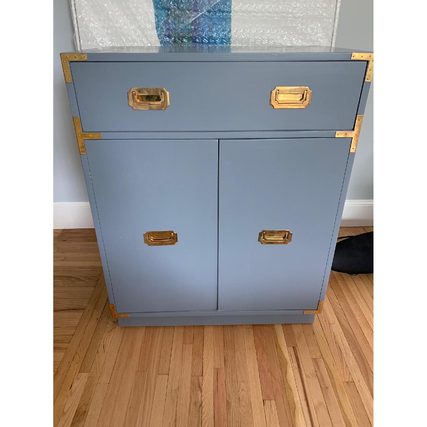 Custom-Made Mid Century Modern Storage Cabinets - AptDeco