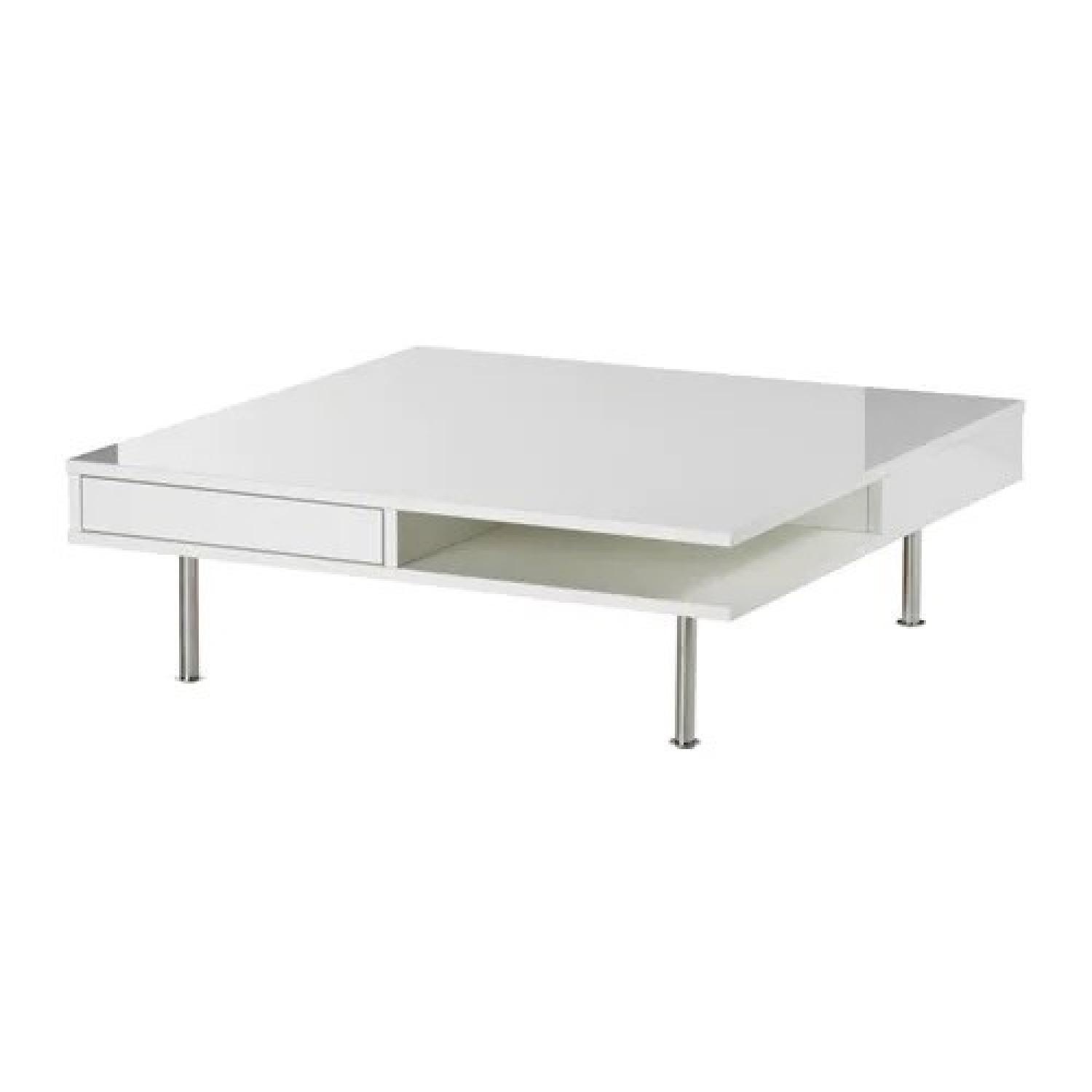 Ikea square coffee table white store