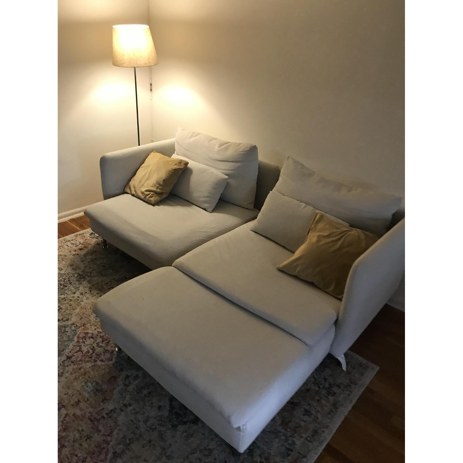 Ikea Soderham 2 Piece Sectional Sofa - AptDeco