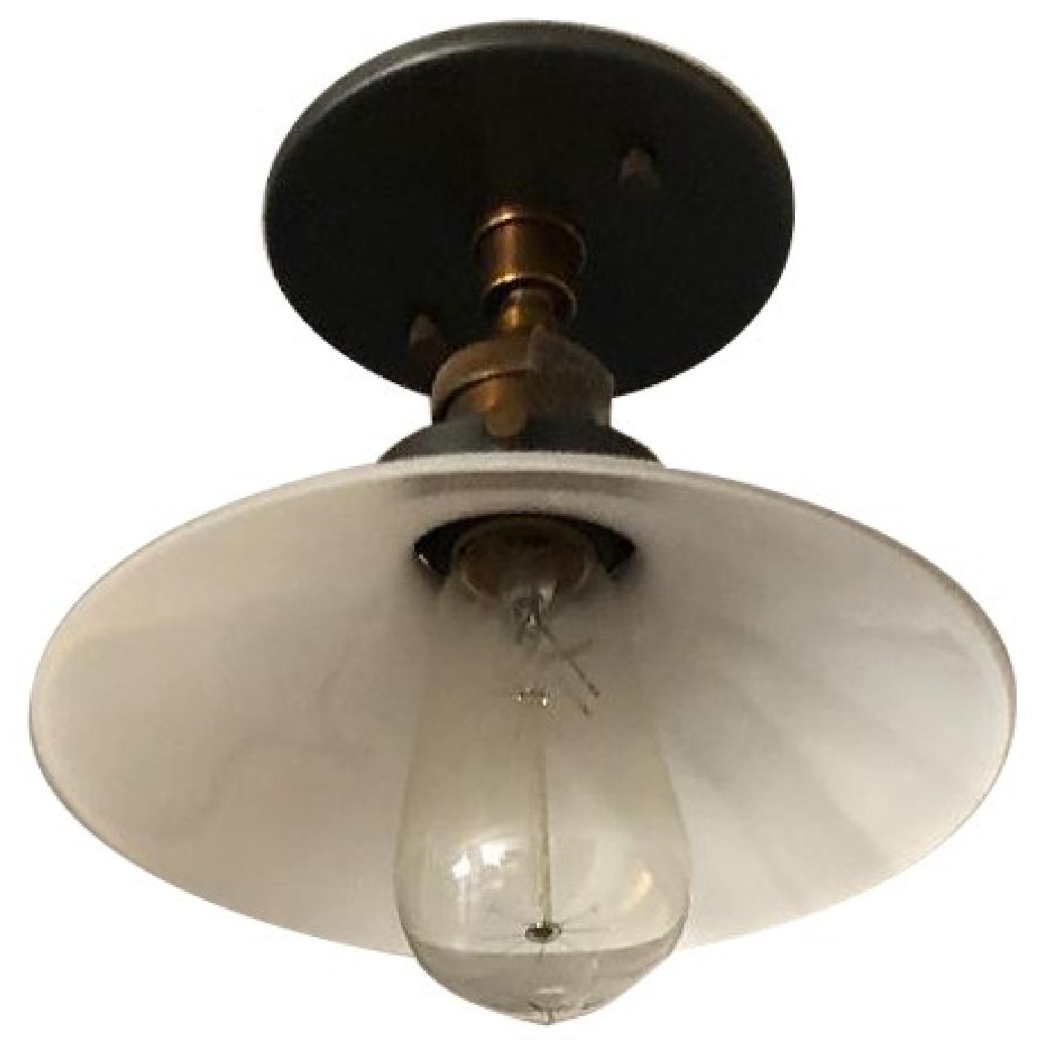 Restoration Hardware Ceiling Pendant Light - AptDeco