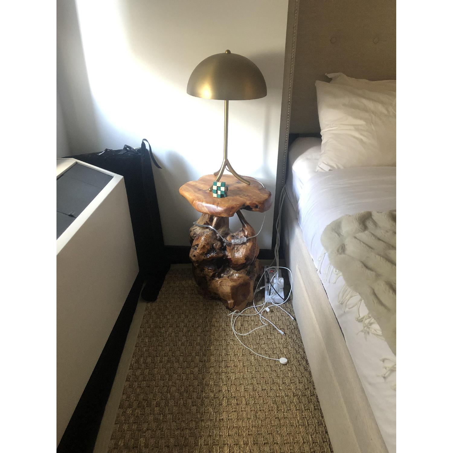 Welland Root Wood End Table - AptDeco