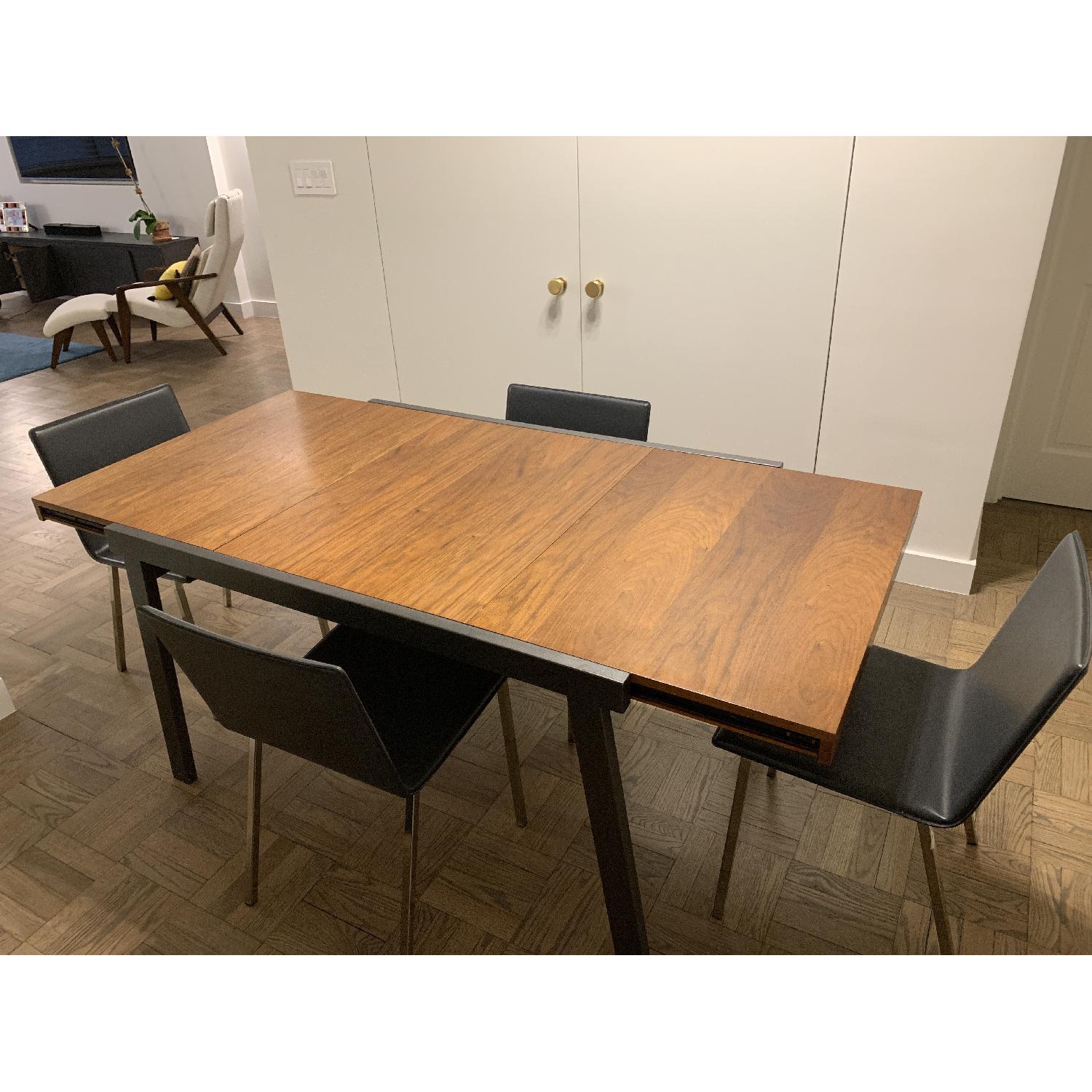 CB2 5-Piece Expandable Dining Set - AptDeco