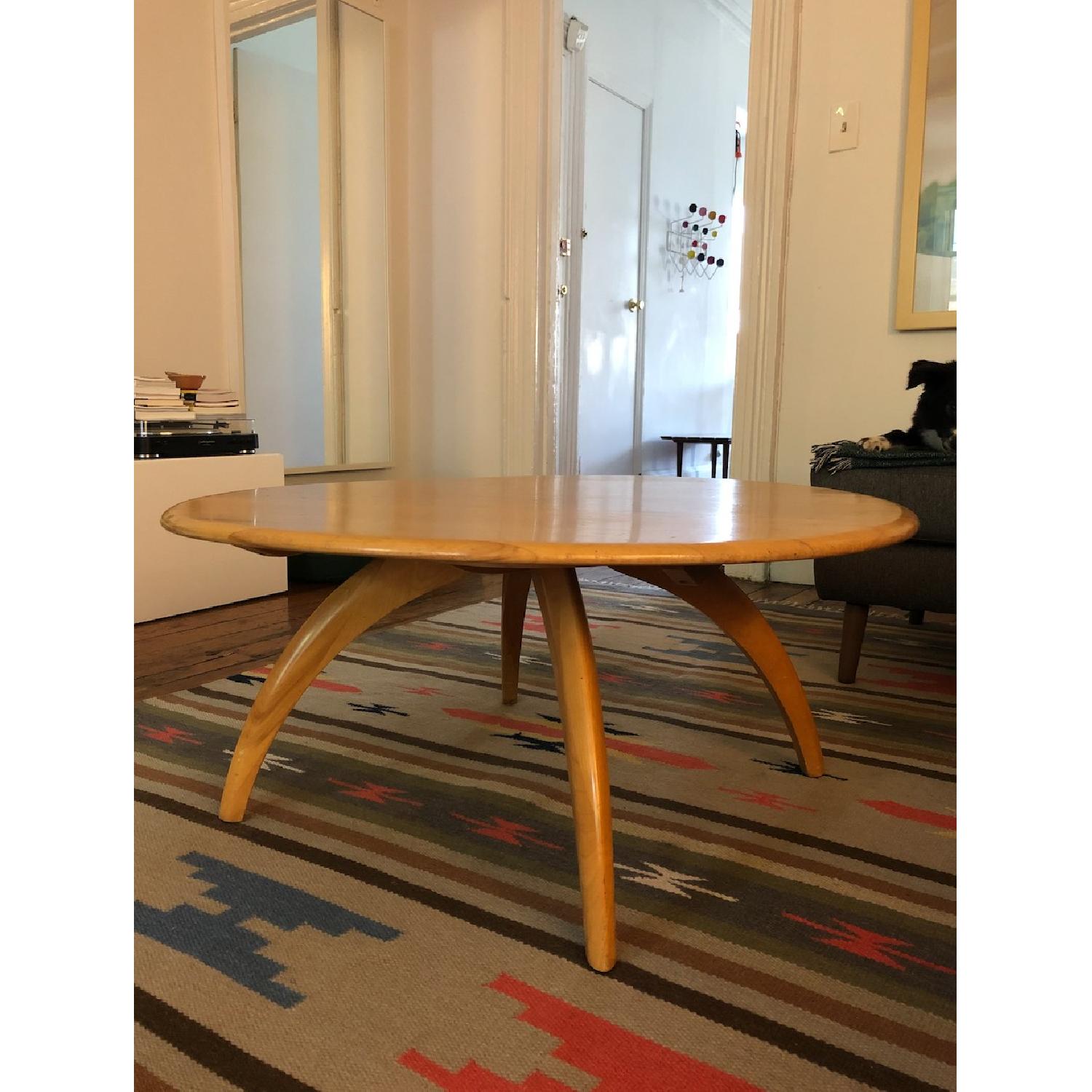 Vintage Lazy Susan Coffee Table - AptDeco