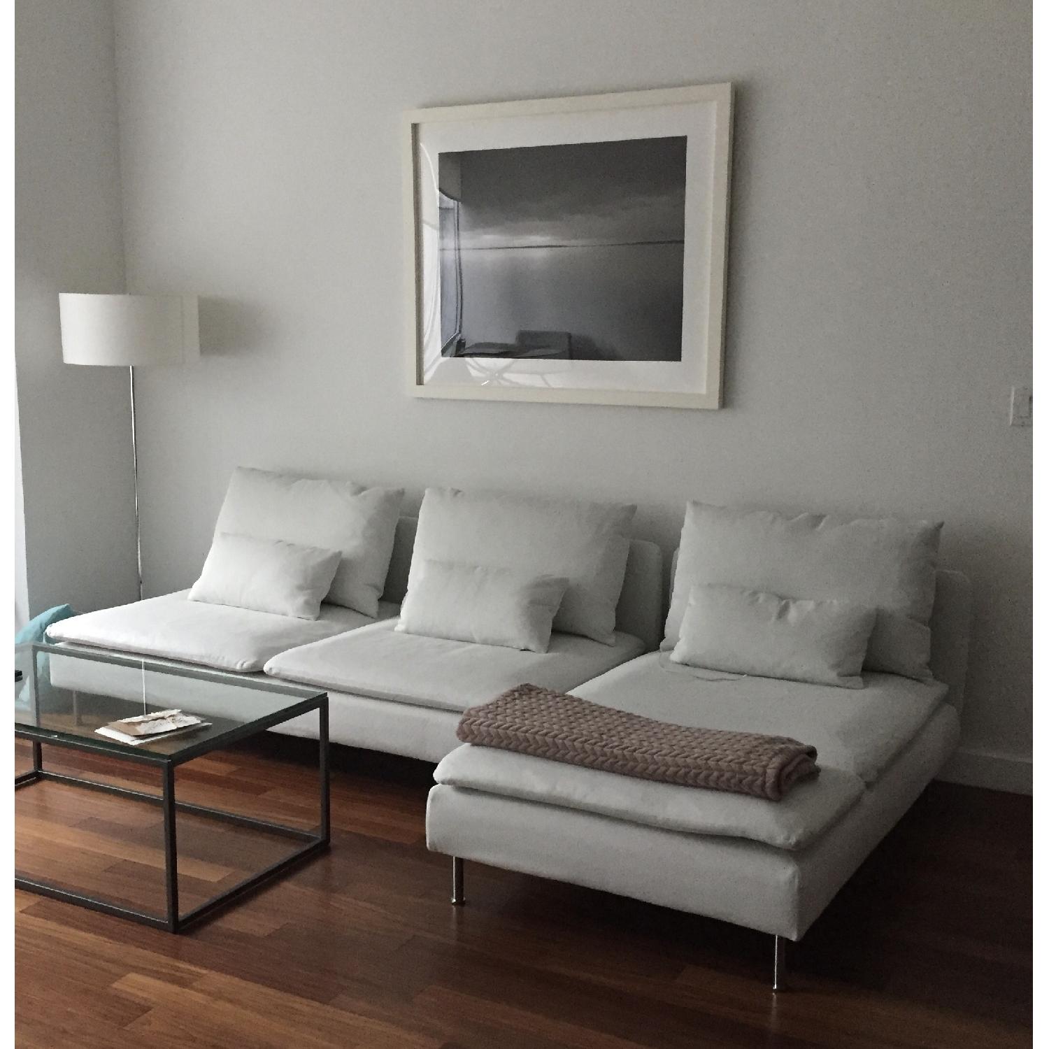 Ikea Soderhamn 3-Piece Chaise Sectional Sofa - AptDeco