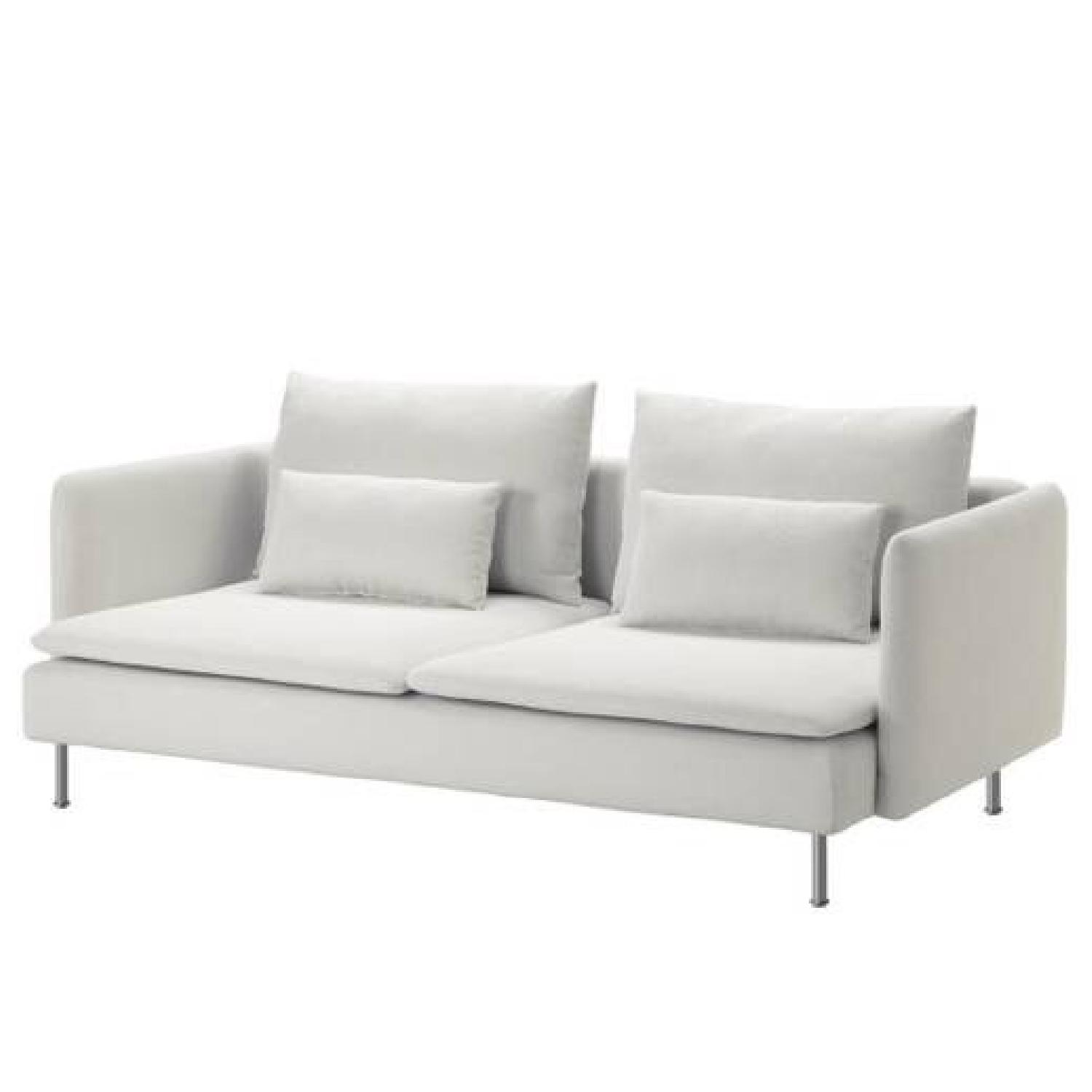 Ikea Soderhamn 3-Piece Chaise Sectional Sofa - AptDeco