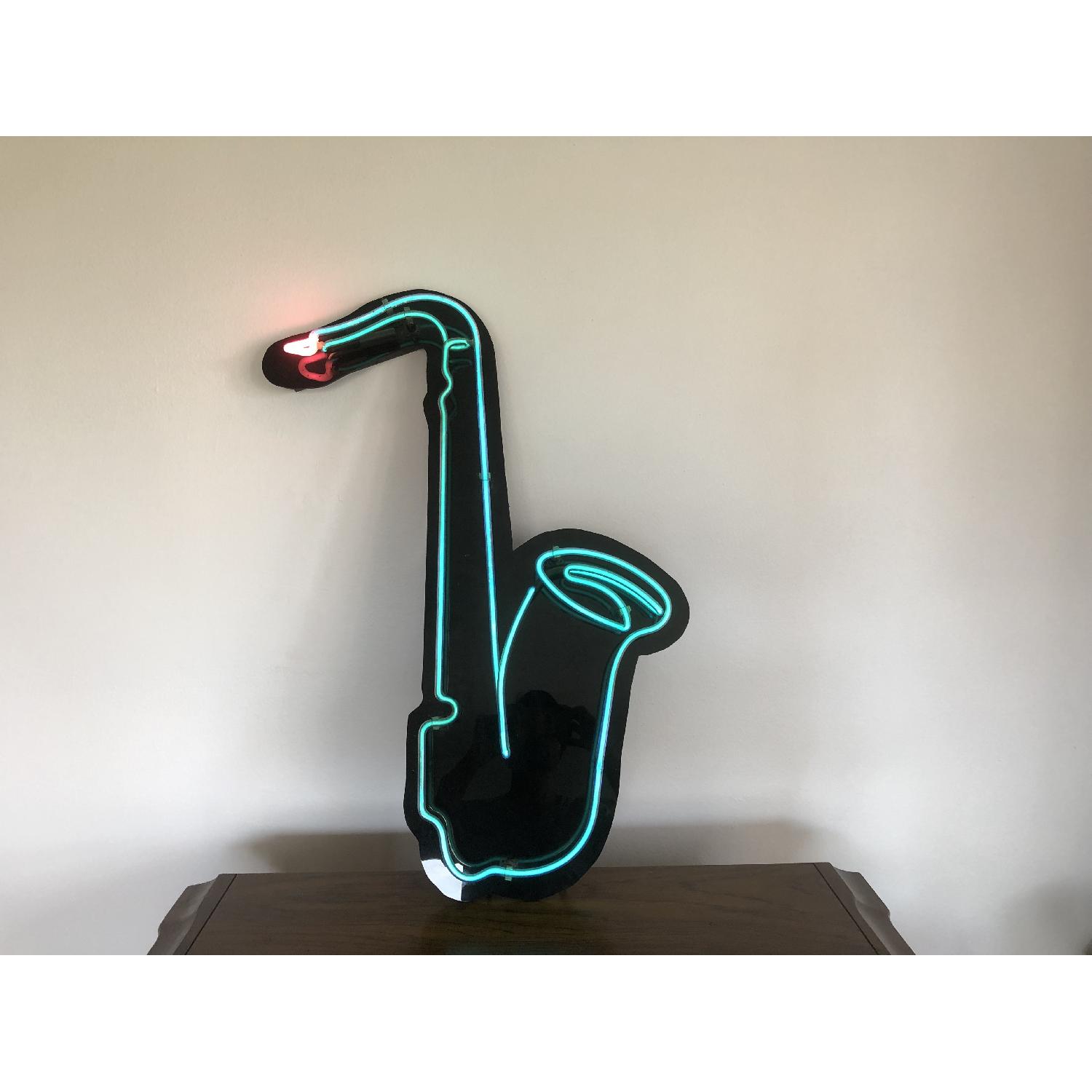 Neon Saxophone - AptDeco