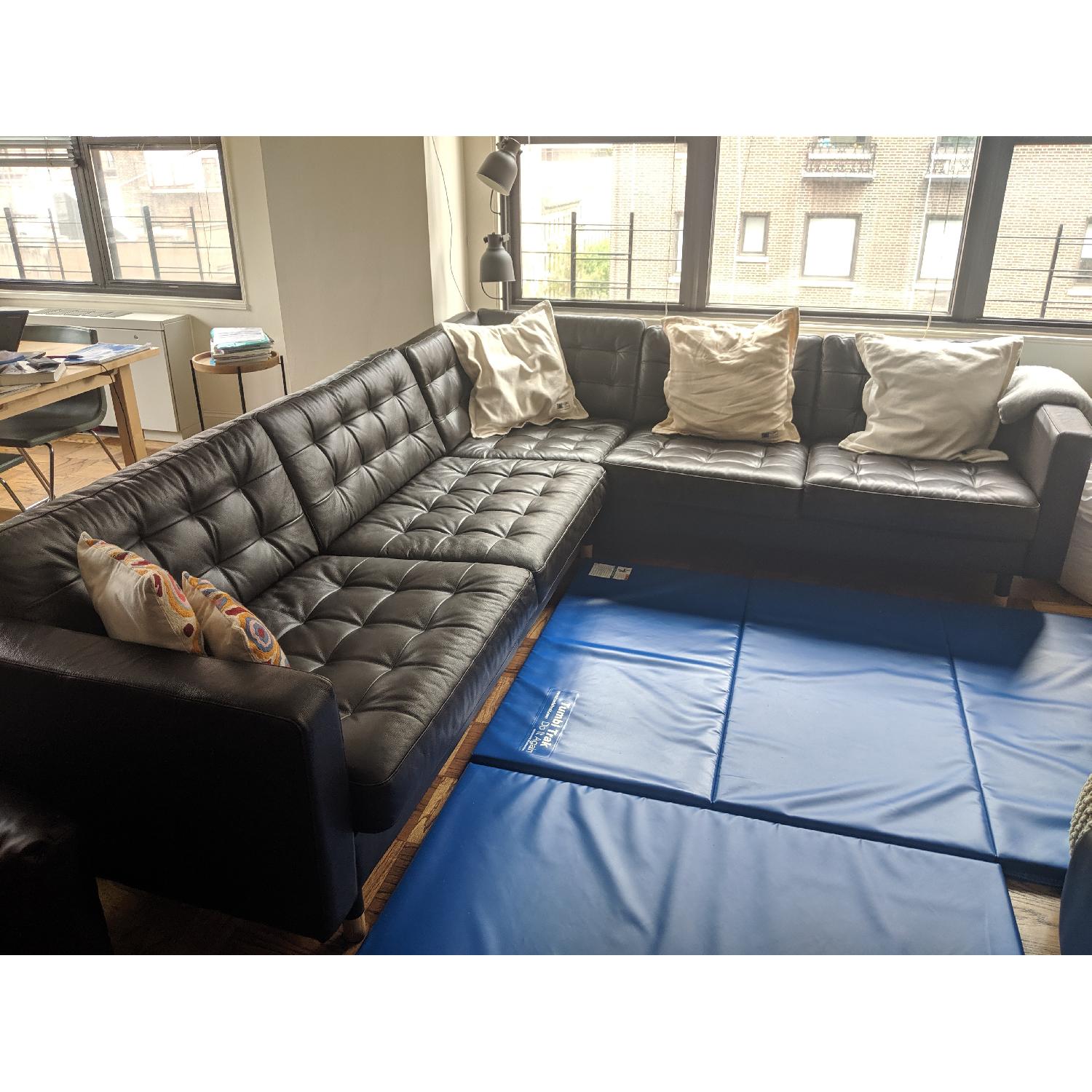 Ikea Landkrona 5 Seater Corner Sectional Sofa - AptDeco