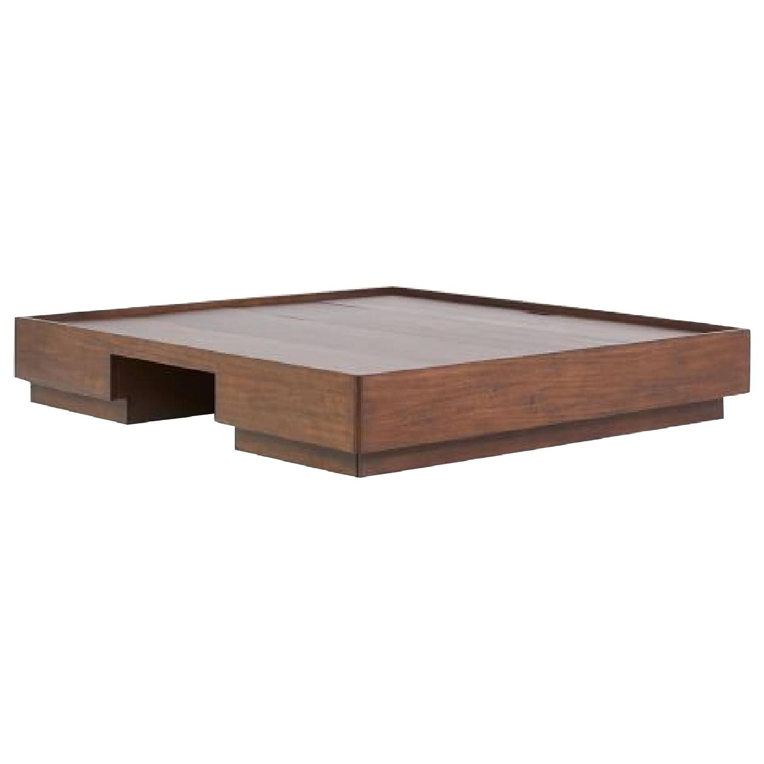 West Elm Plinth Queen Bed Frame - AptDeco