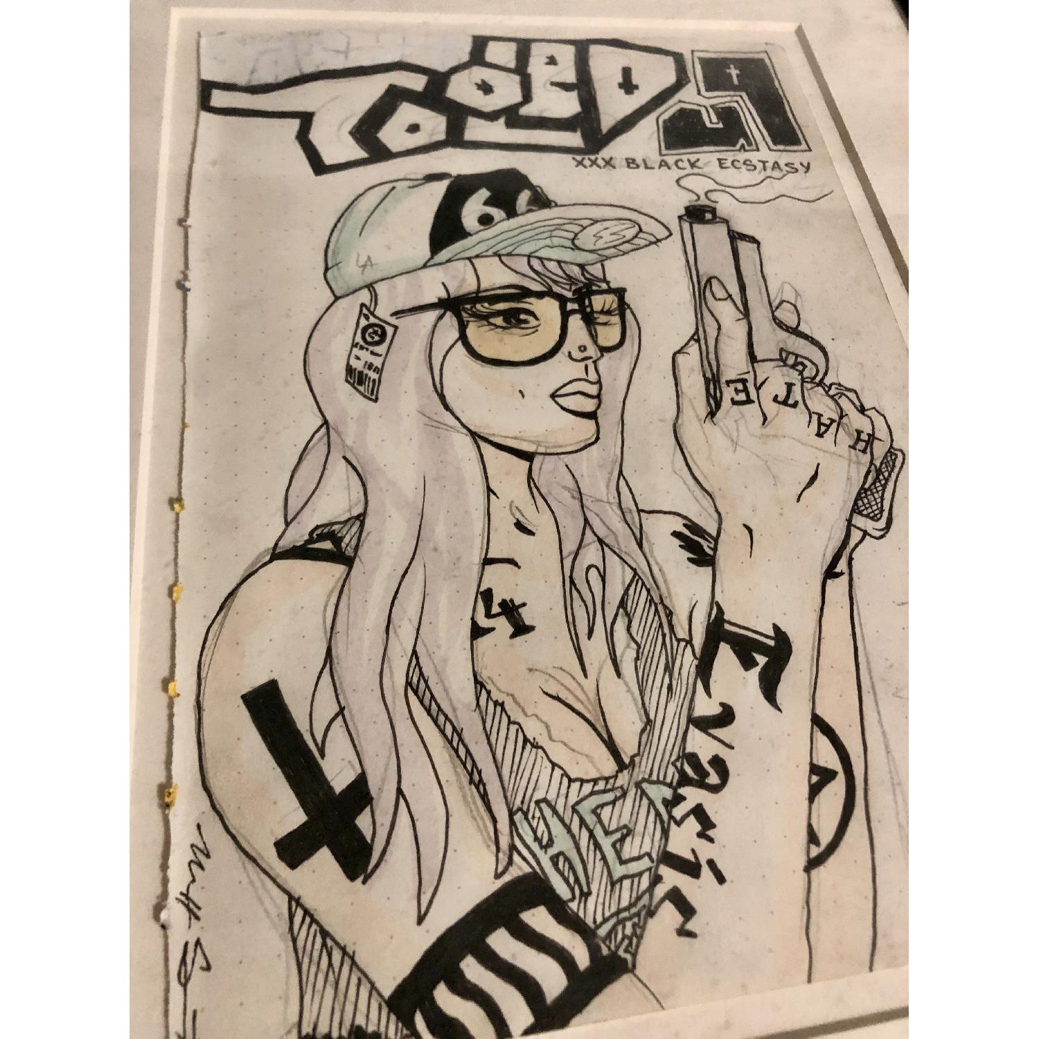 Original Comic Book Art - Ink/Watercolor - AptDeco